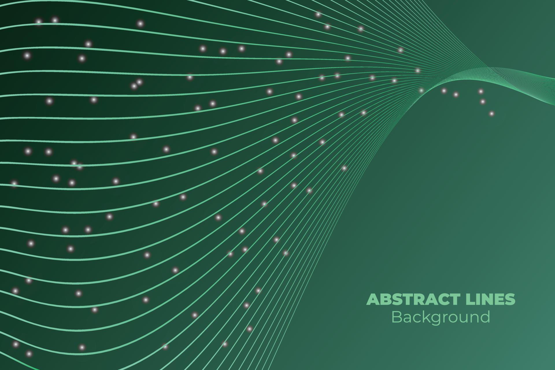 Abstract Wave Lines Background vector. modern stream background. Vector Background Illustration ...