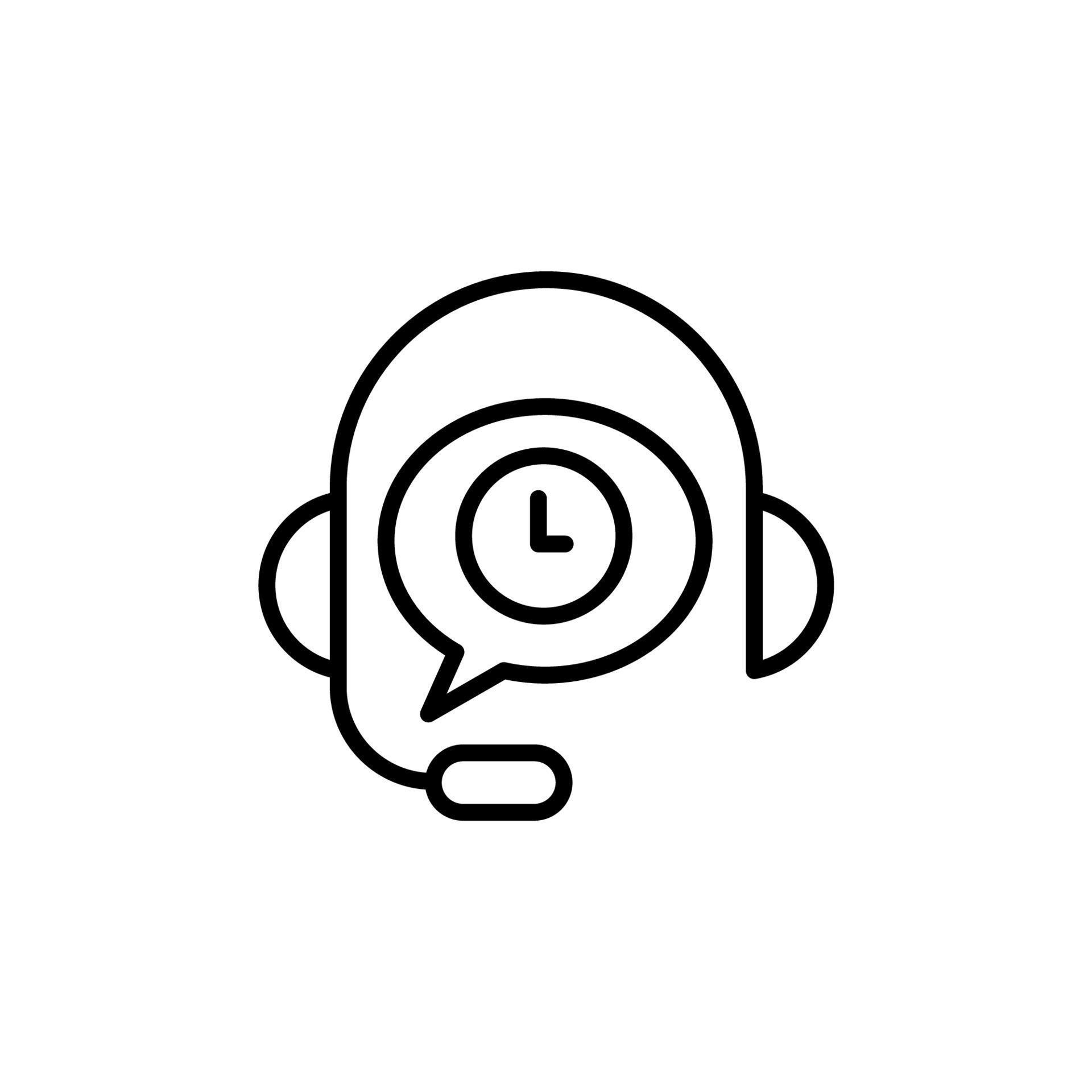 Call center line icon. Simple element illustration. Call center concept ... Call center line icon. Simple element illustration. Call center concept ...