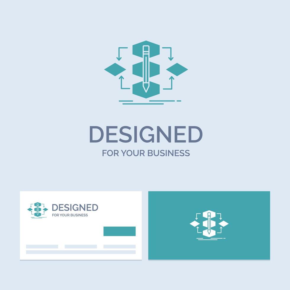 Algorithm Design Method Model Process Business Logo Glyph Icon