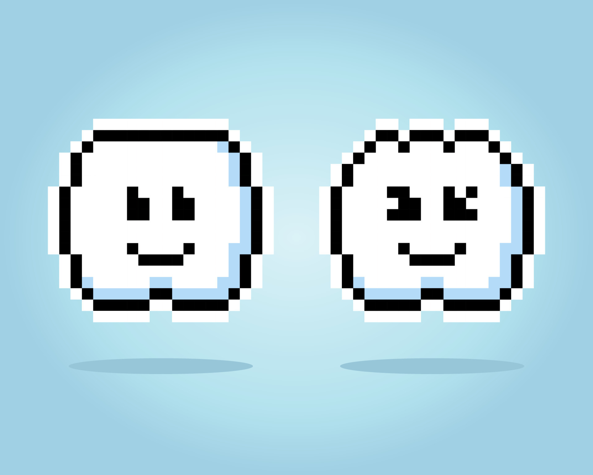 8 Bit Super Mario Bros Cloud