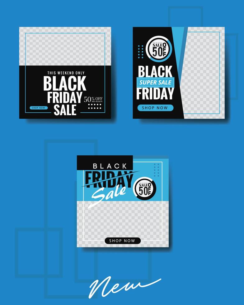 social media poster template 12855196 Vector Art at Vecteezy