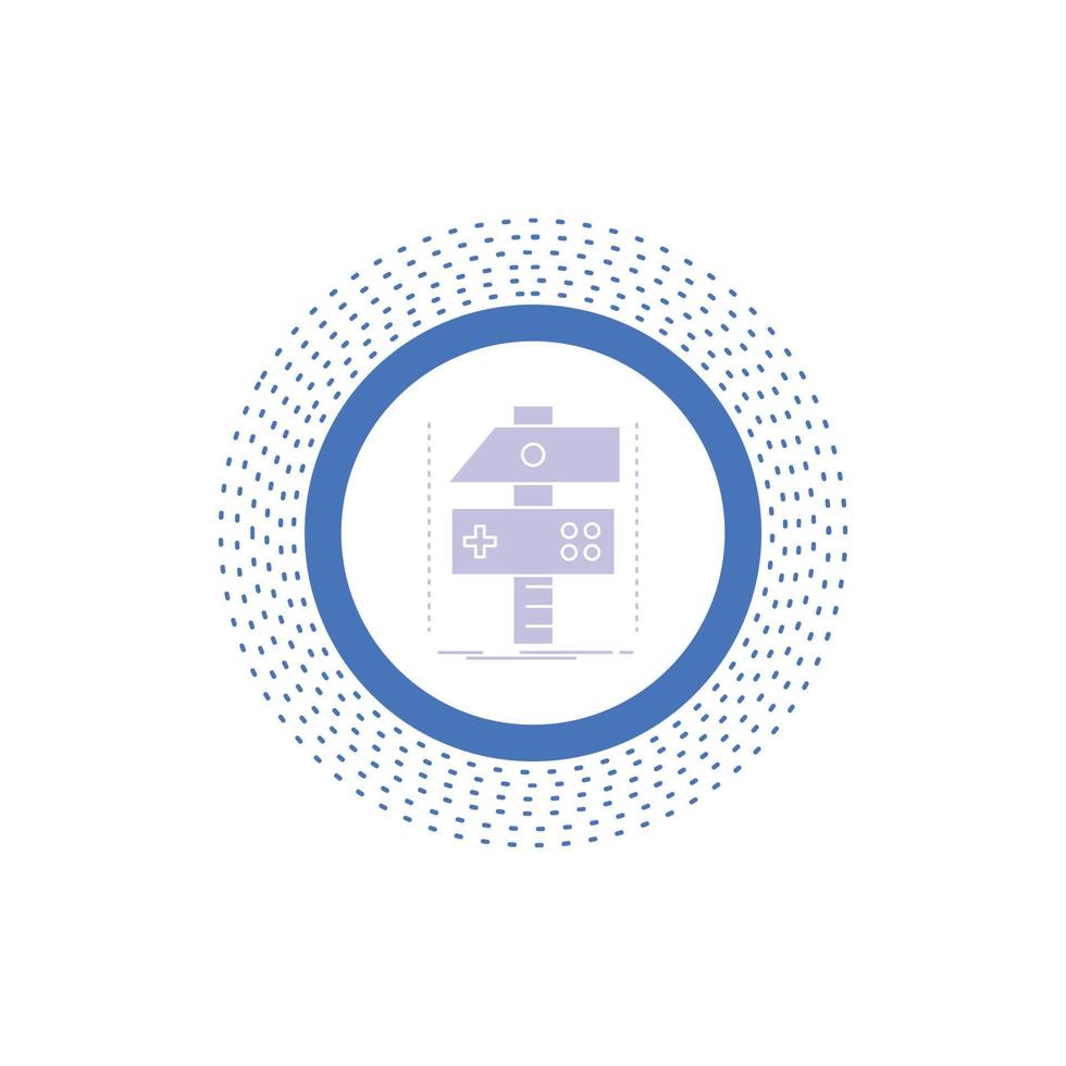 Build. craft. develop. developer. game Glyph Icon. Vector isolated ... Build. craft. develop. developer. game Glyph Icon. Vector isolated ...