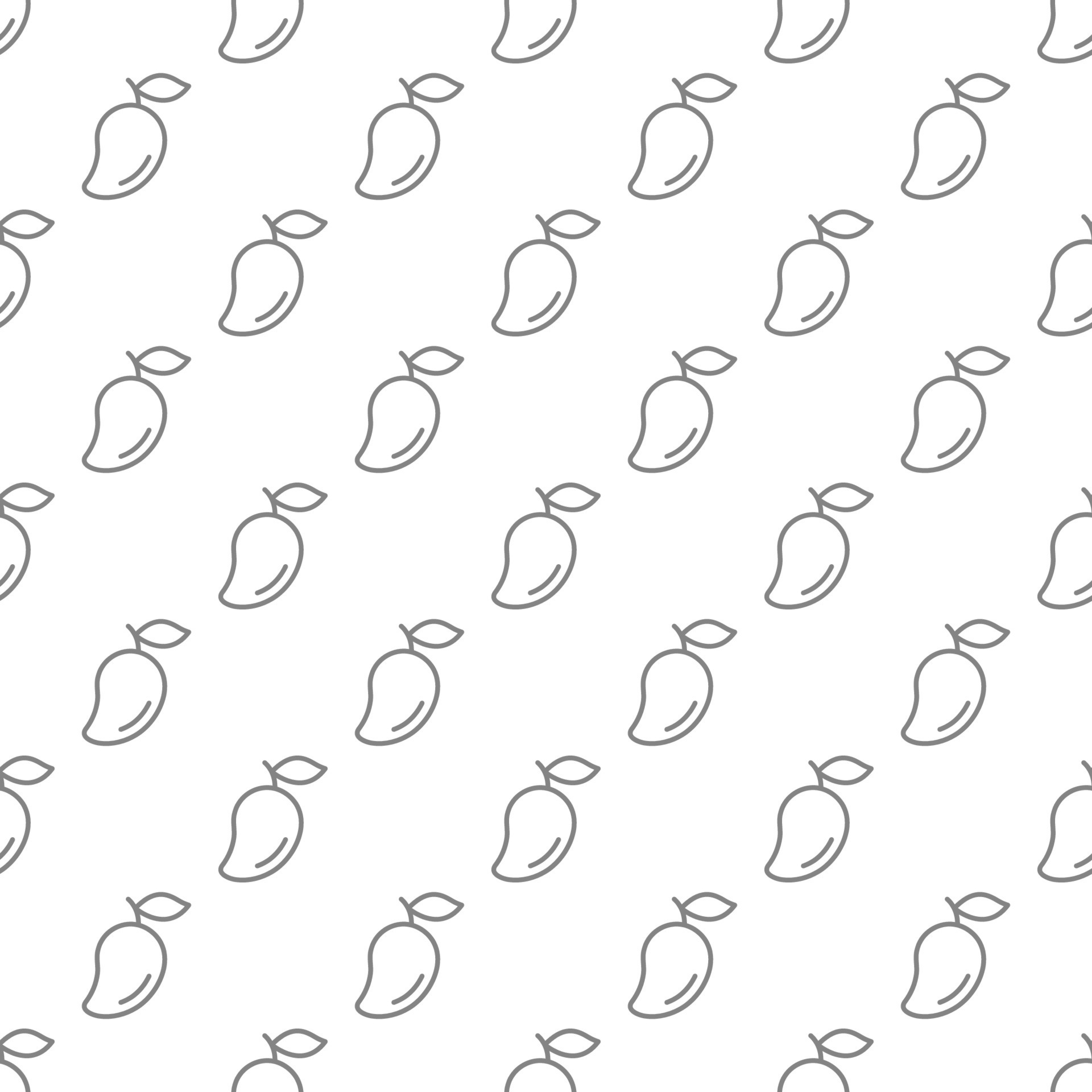 Mango Seamless Pattern Background 12857998 Vector Art At Vecteezy