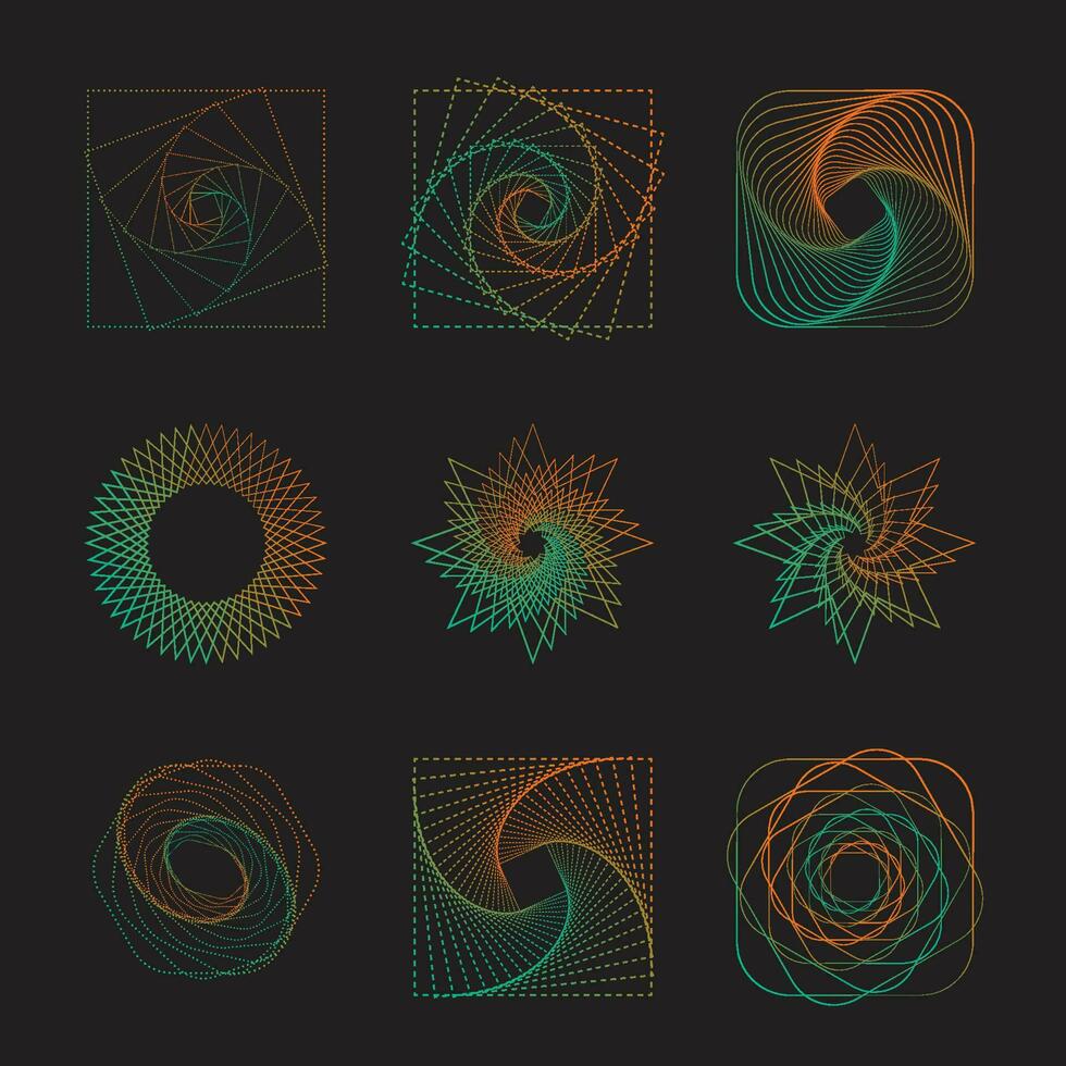 Blending Shape Icon Pack 12860879 Vector Art at Vecteezy