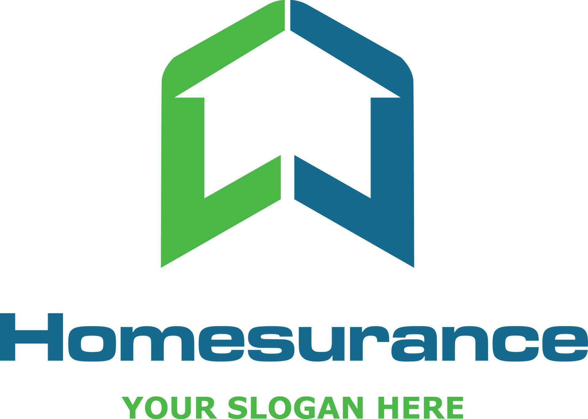 Vector Logo home assurance company modern and elegant design 12861373 Vector Art at Vecteezy
