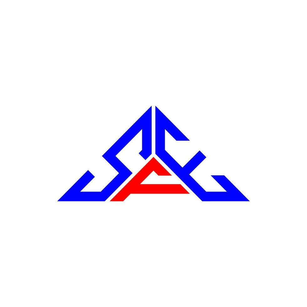 Sfe Letter Logo Creative Design With Vector Graphic Sfe Simple And Modern Logo In Triangle