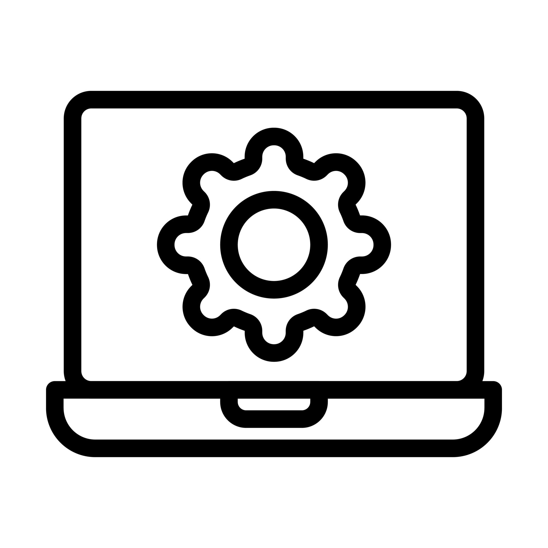 Browser Setting Icon Design 12863052 Vector Art At Vecteezy