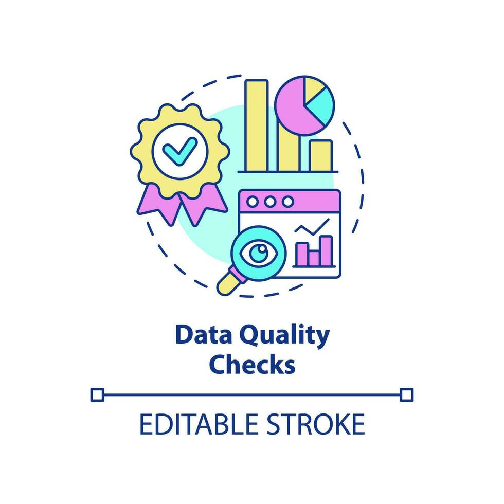 Data Quality Checks Concept Icon Data Mining Process Abstract Idea 5782