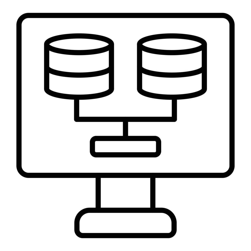 Big Data Icon Style 12869078 Vector Art at Vecteezy