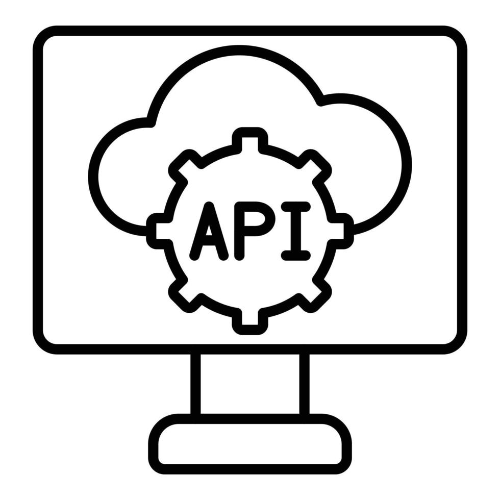estilo de icono de API 12869087 Vector en Vecteezy