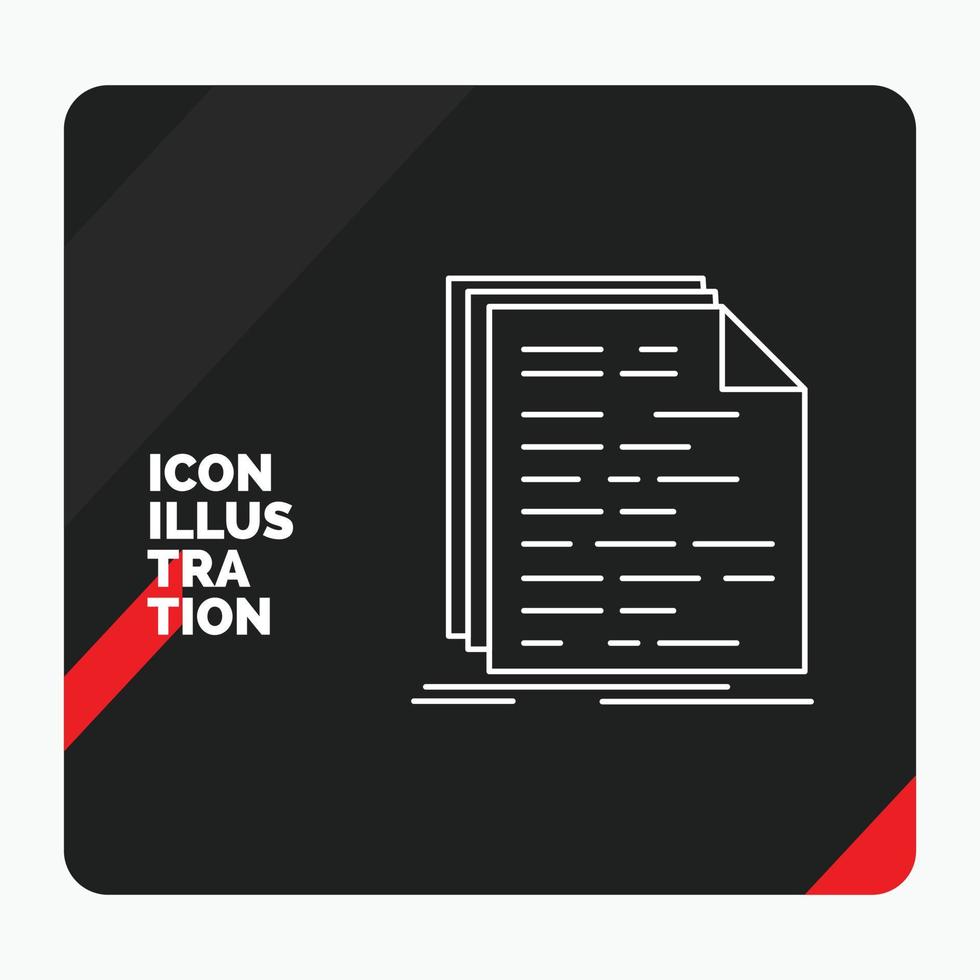 Red And Black Creative Presentation Background For Code Coding Doc Programming Script Line