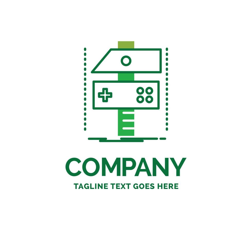 Build. craft. develop. developer. game Flat Business Logo template ... Build. craft. develop. developer. game Flat Business Logo template ...