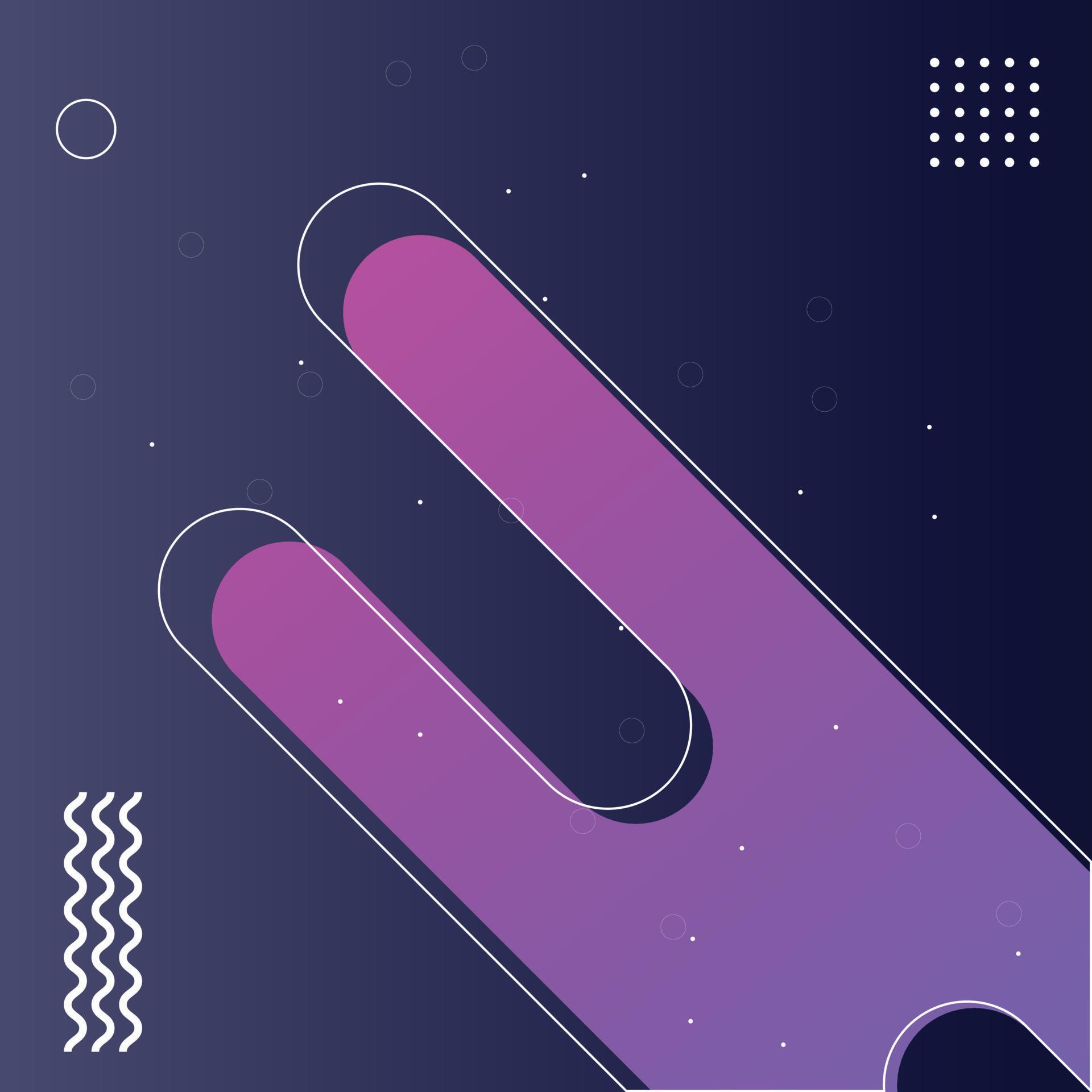 Original Beautiful Combination Modern Style Abstraction With Composition Made Of Various Rounded