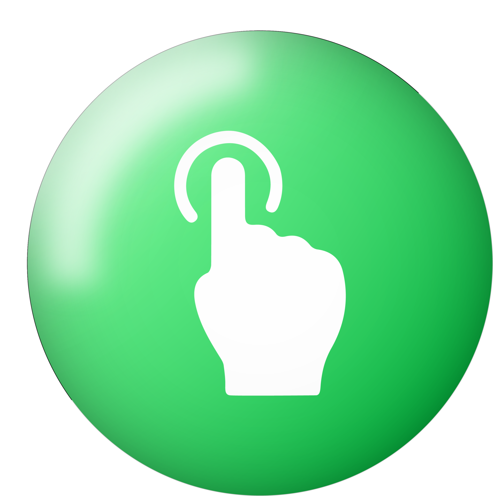 Press here button with realistic green emblem. Click here button icon ... Press here button with realistic green emblem. Click here button icon ...