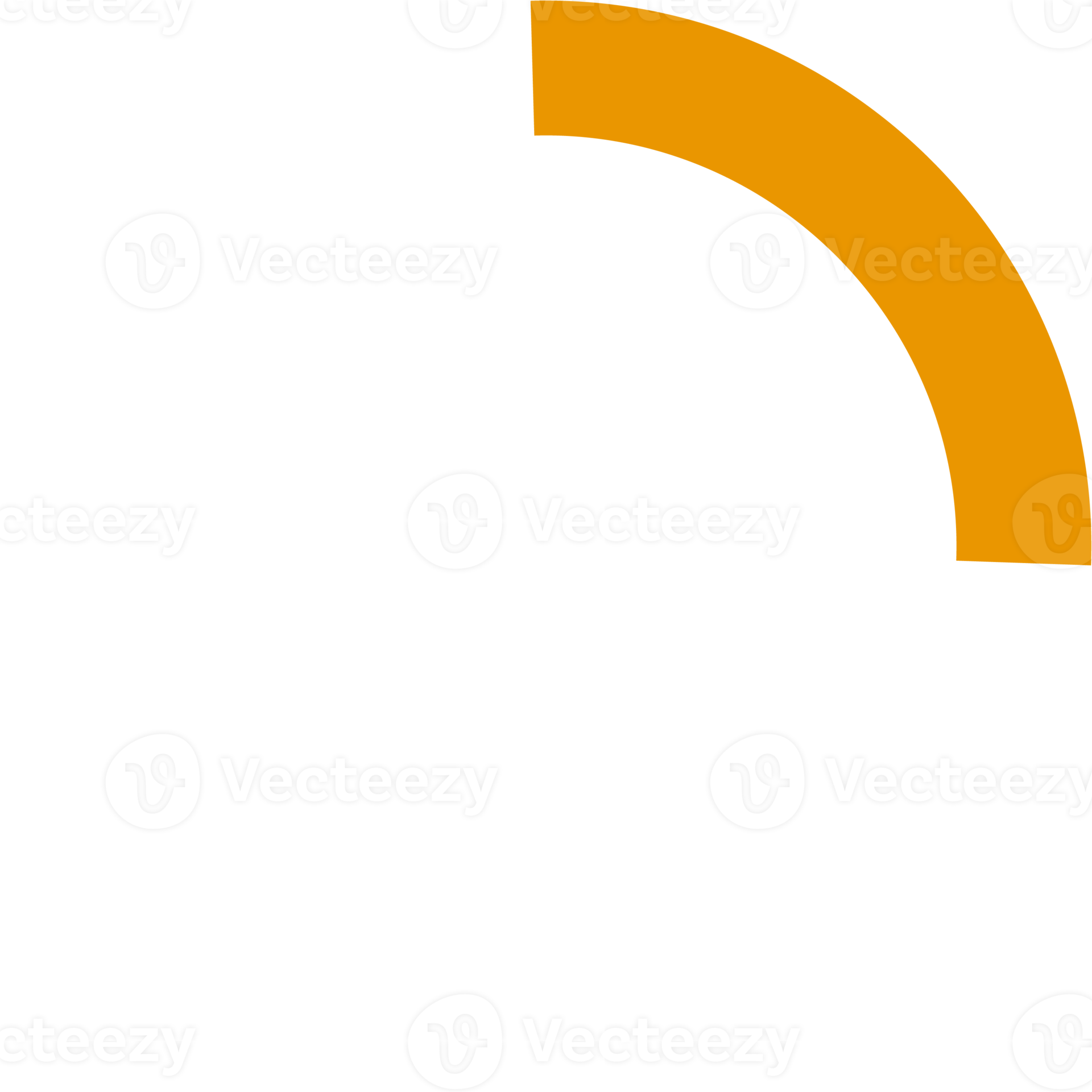 15 Second Timer Display In Flat Style Countdown Time Counter In Circle