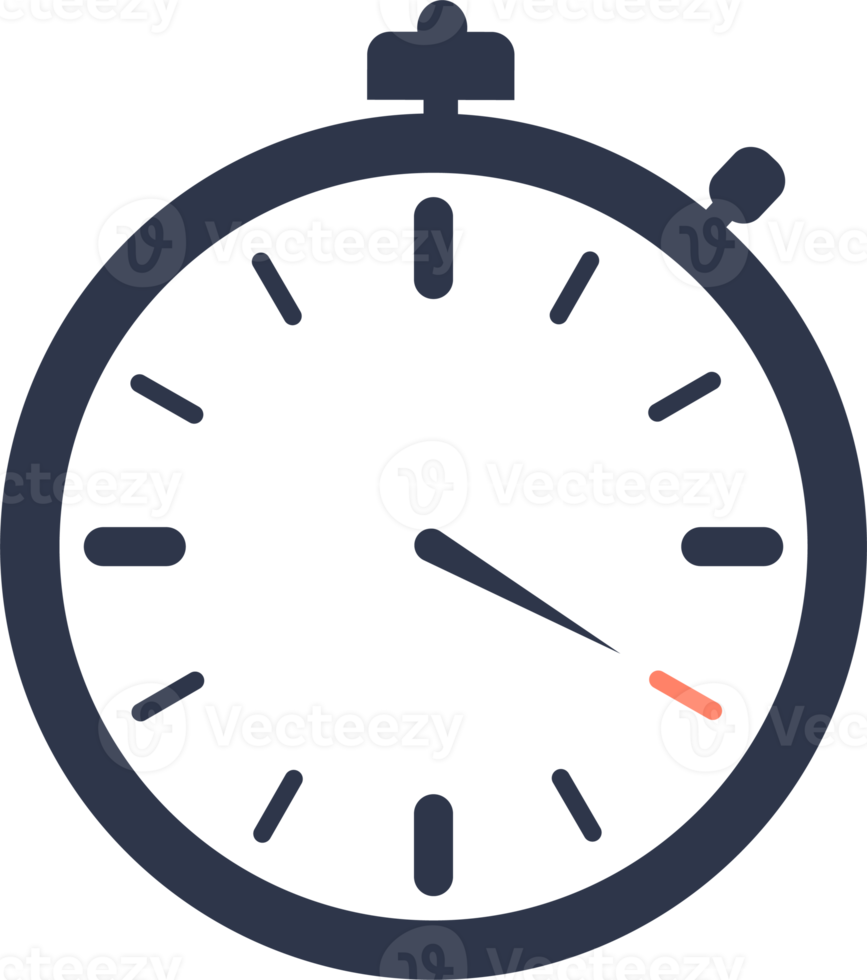 20 Second Timer Display In Flat Style Countdown Time Counter In Circle