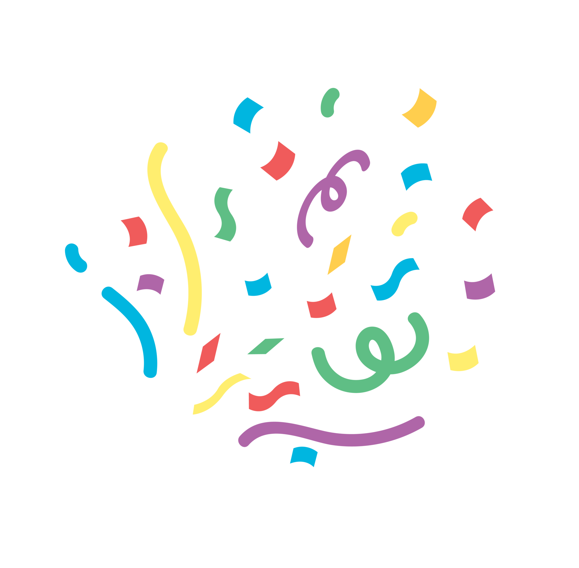 Party Icon. Confetti illustration 12872164 PNG