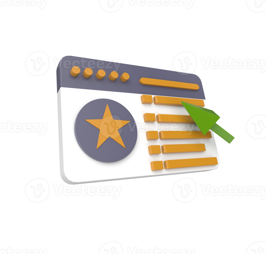 Minimal 3d Illustration Web Ui Ux Design Web Development Concept Web Design Cursor 12872542 Png
