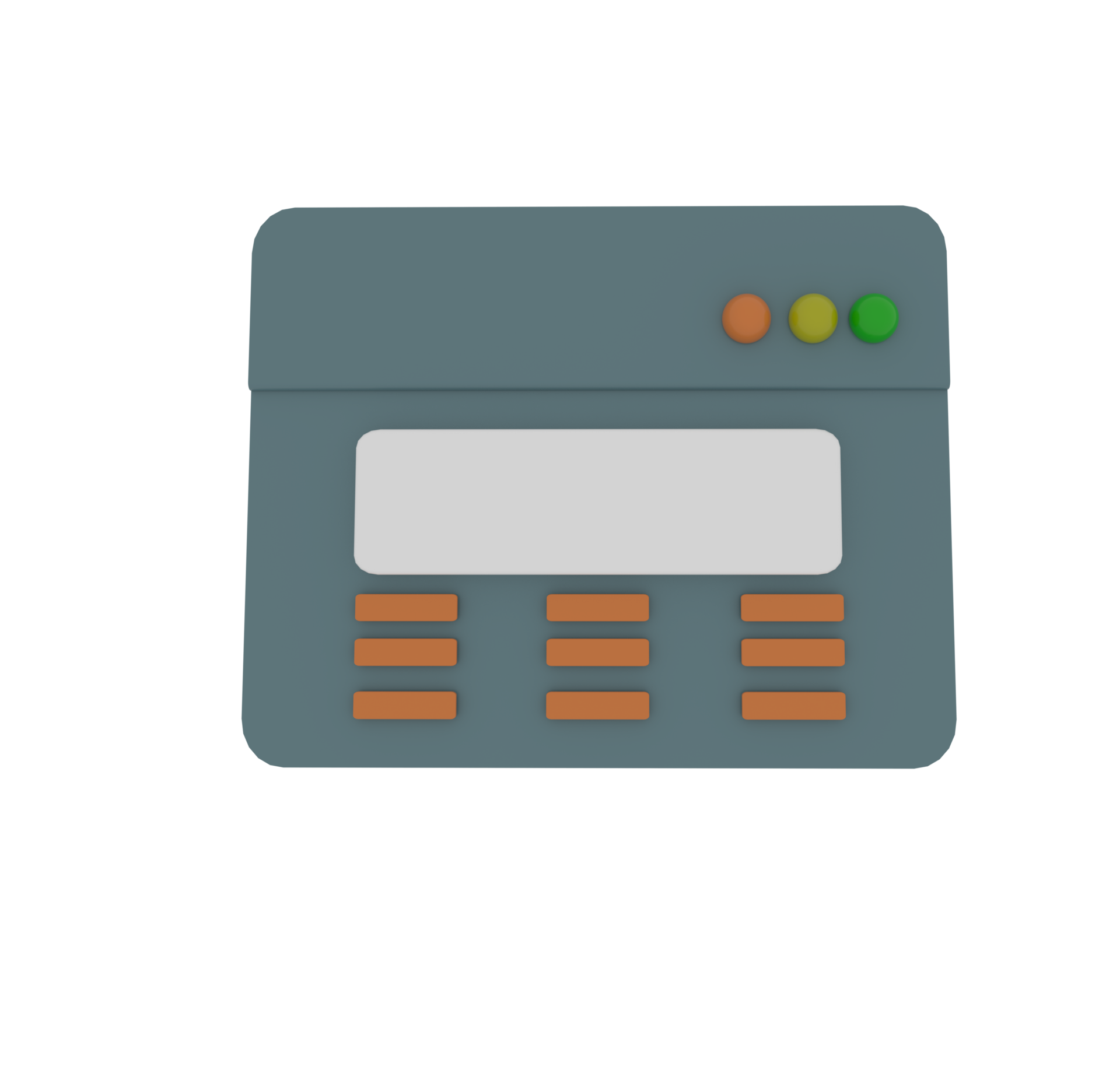 Minimal 3d Illustration Web Ui Or Ux Design Web Page Concept Web Design Computer Browser