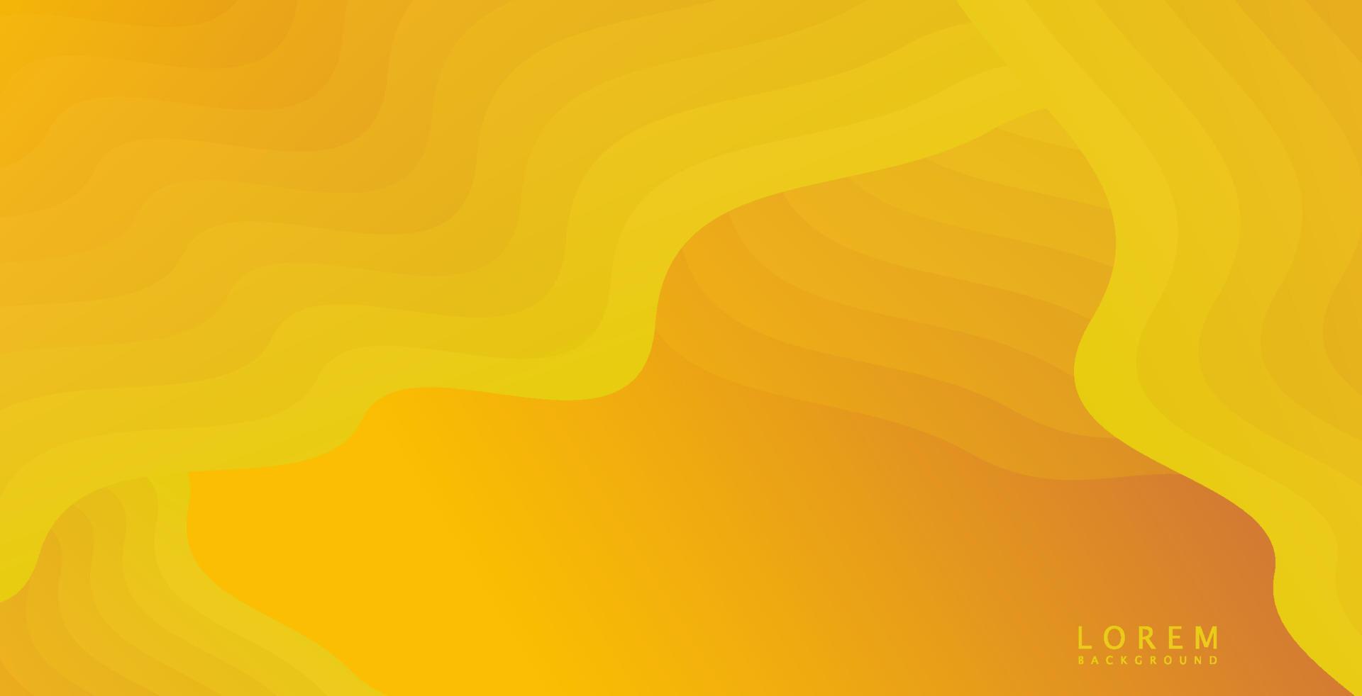 yellow background Creative illustration for poster. 12877498 Vector Art ...