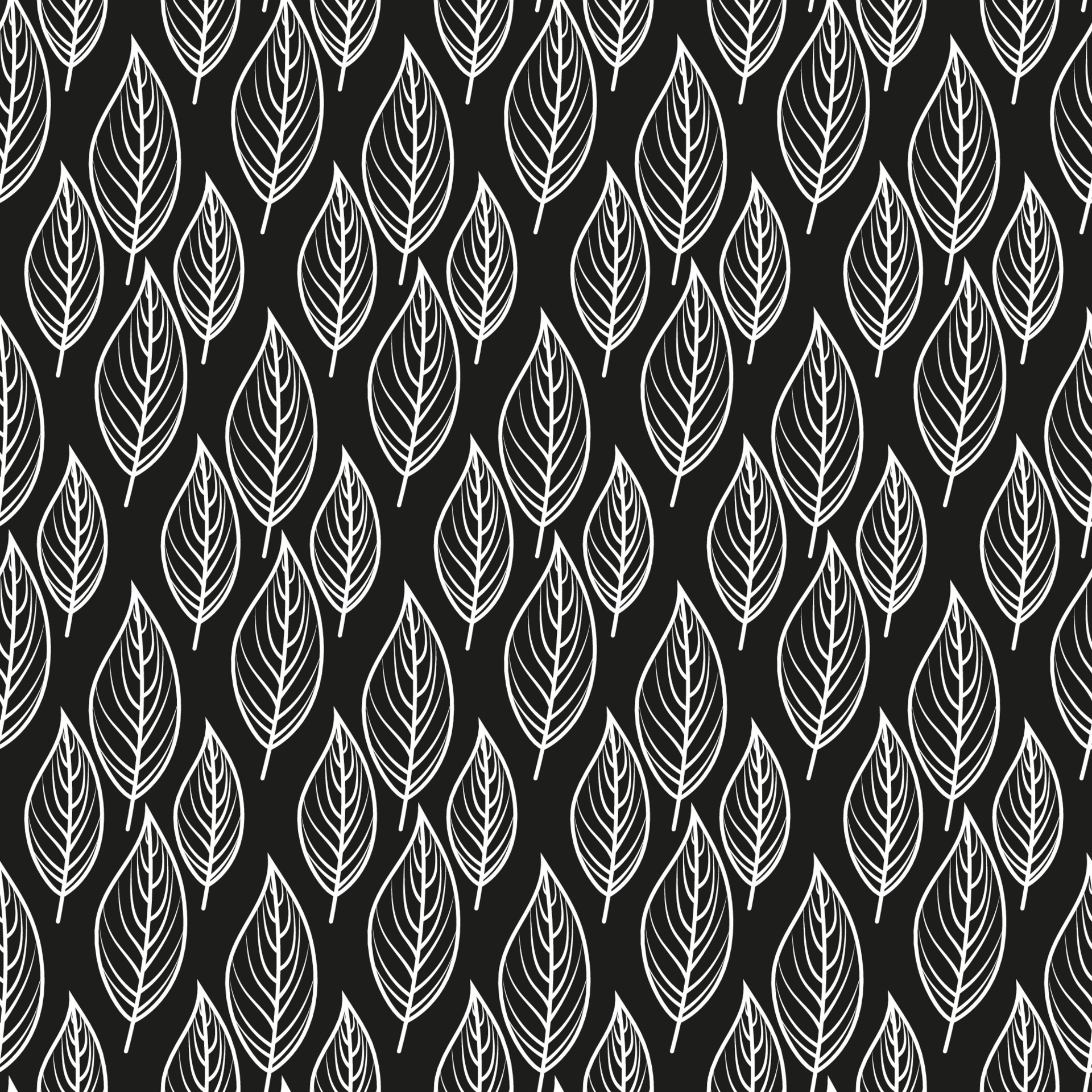 Leaf vector pattern 12879811 Vector Art at Vecteezy