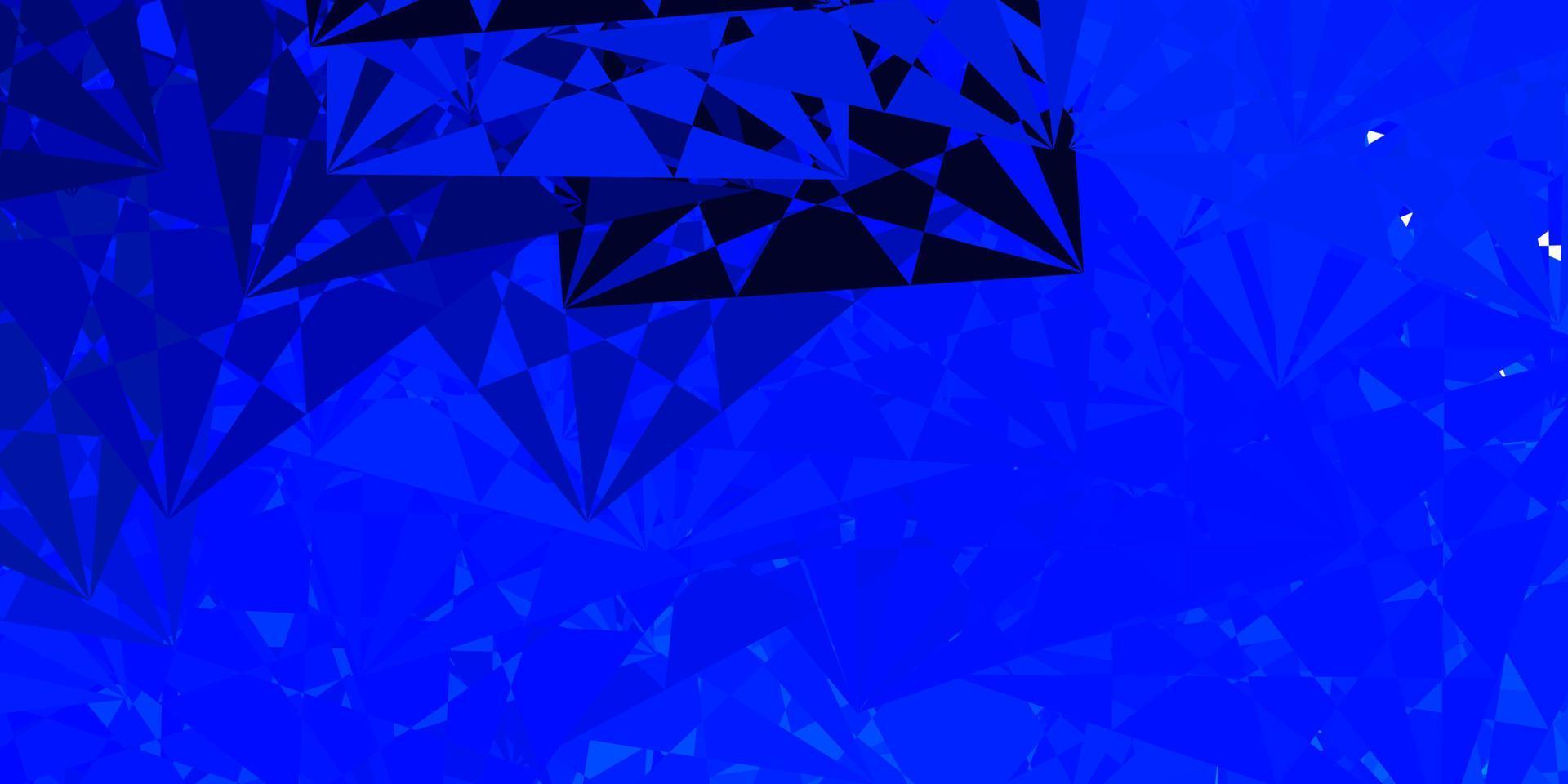 Light BLUE vector pattern with abstract shapes. 12880327 Vector Art at ...