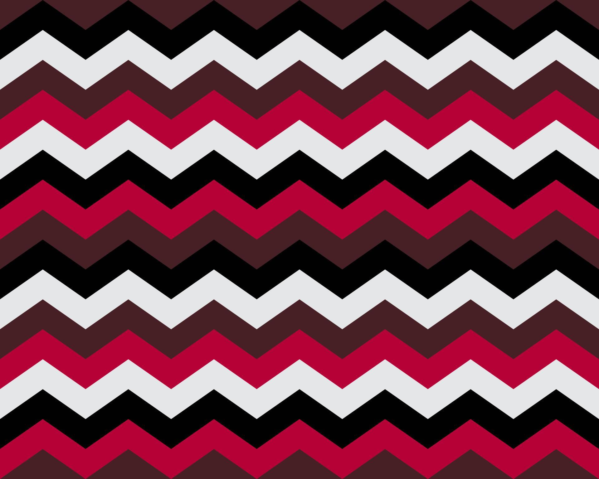 Zigzag Pattern Seamless Zig Zag Background Color Vector Abstract