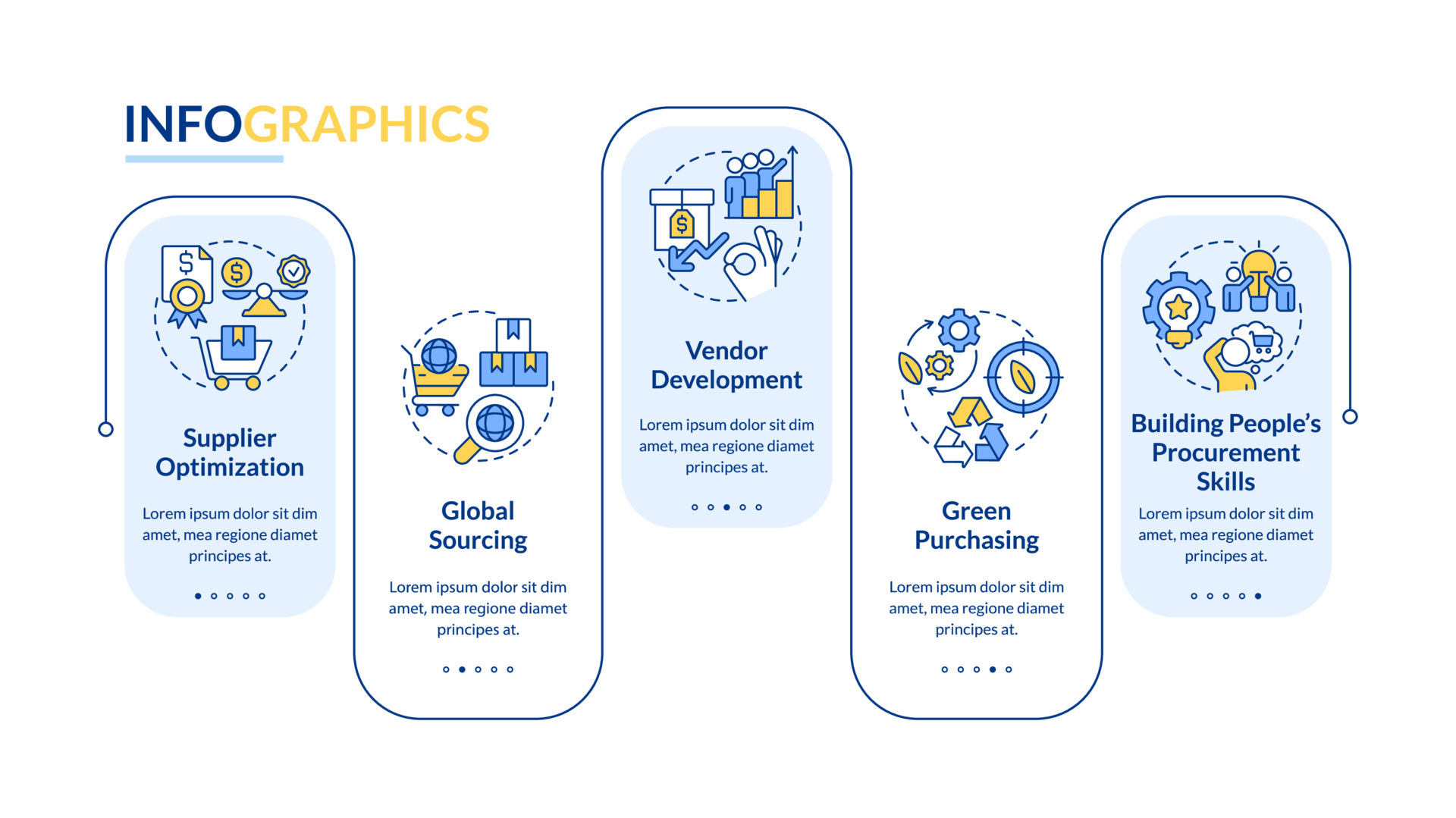 Effective procurement strategies rectangle infographic template ... Effective procurement strategies rectangle infographic template ...