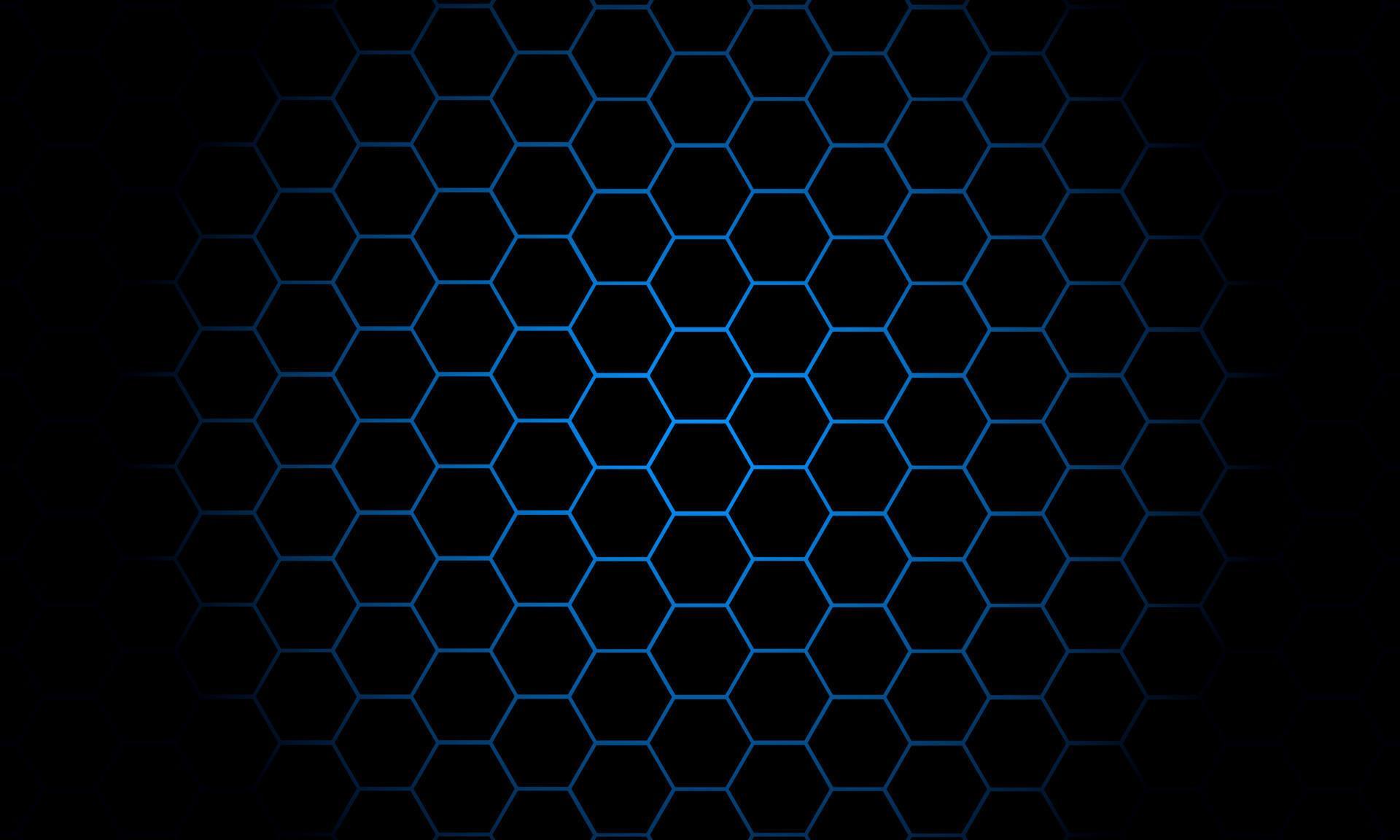 Hexagonal technology pattern mesh background 12884830 Vector Art at ...