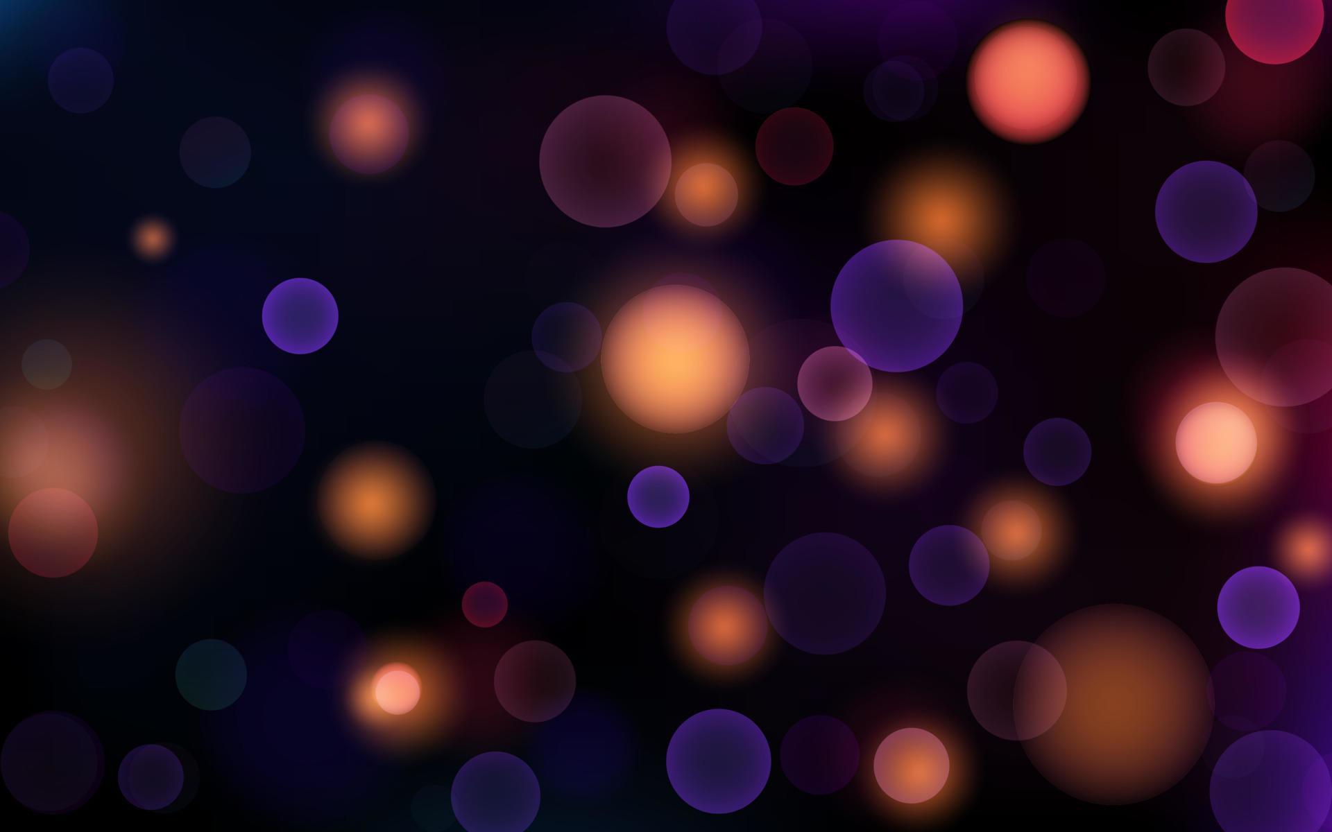 Universe Bokeh Soft Light Abstract Background Vector Eps 10 Illustration Bokeh Particles