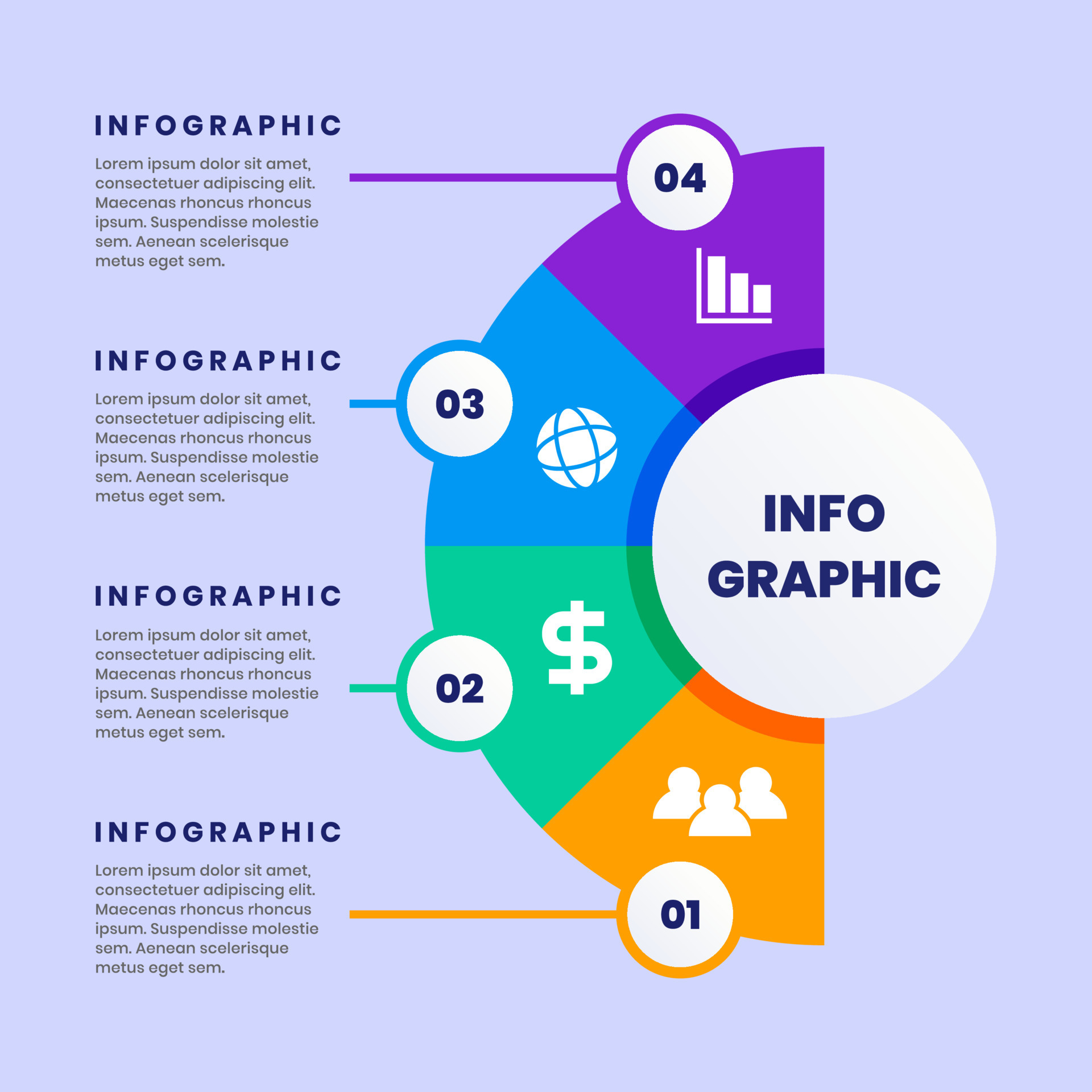 Business Data Visualization Process Chart Abstract Elements Of Graph Diagram With Steps