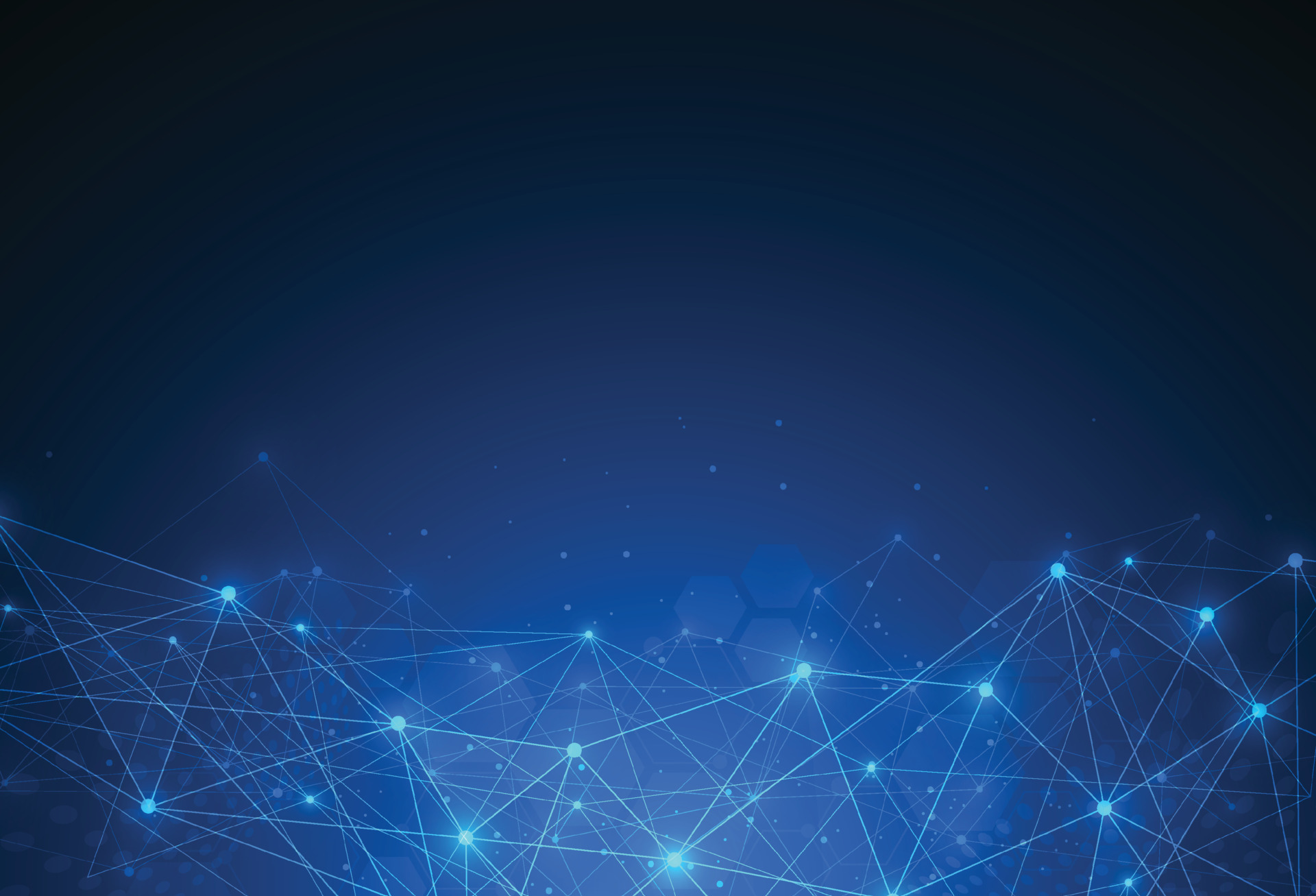 Abstract technology lines and dots connection background. Geometric ...