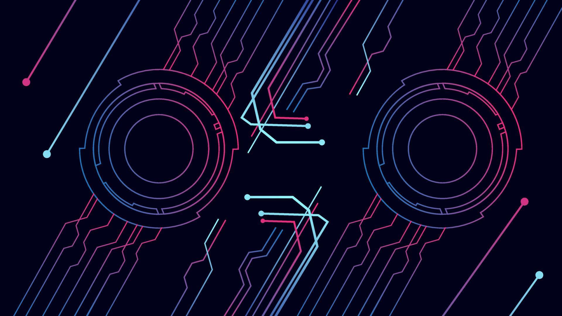 Abstract technology background template design 12890844 Vector Art at Vecteezy