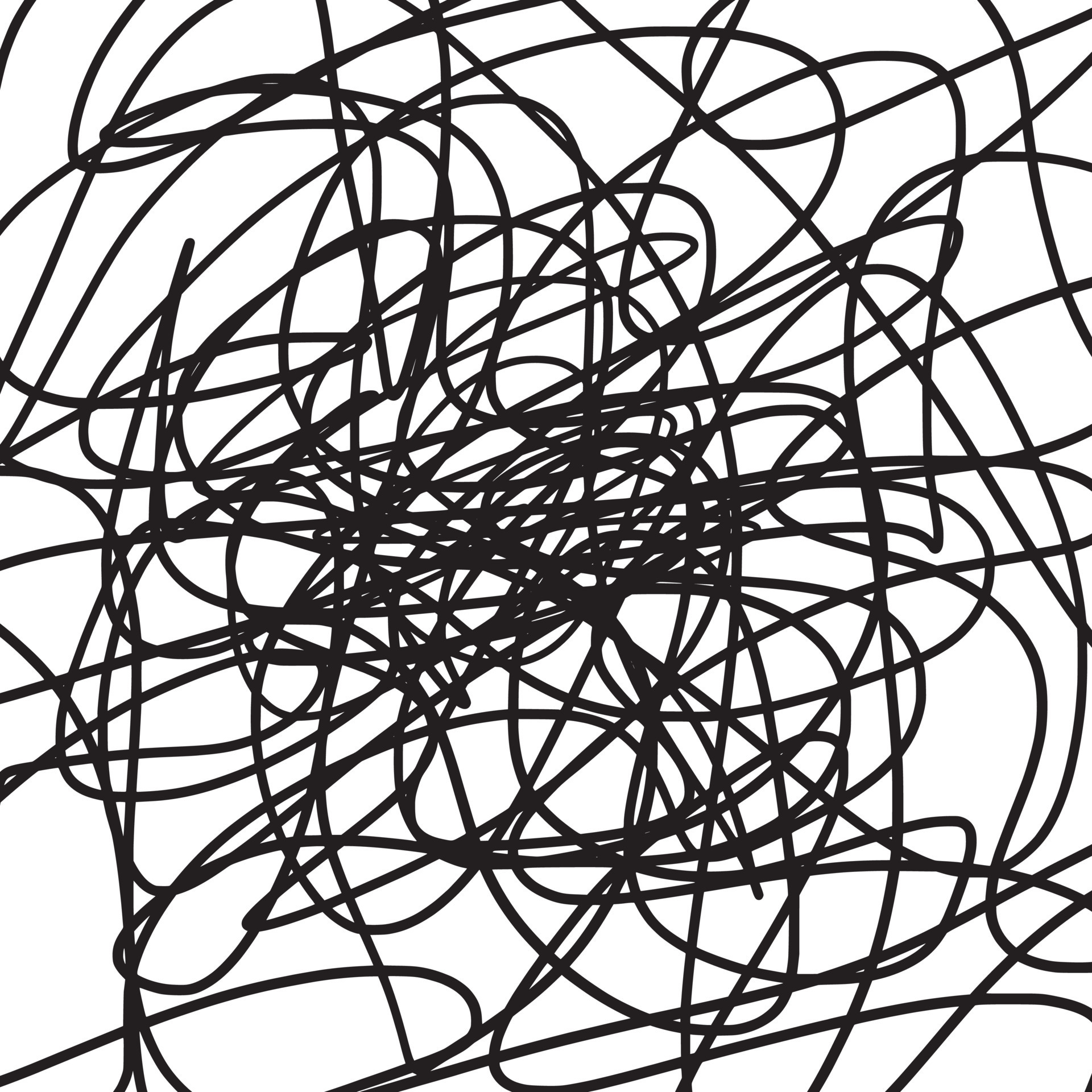 Scribble Lines Hand Drawn Seamless Pattern 12893241 Vector Art At Vecteezy