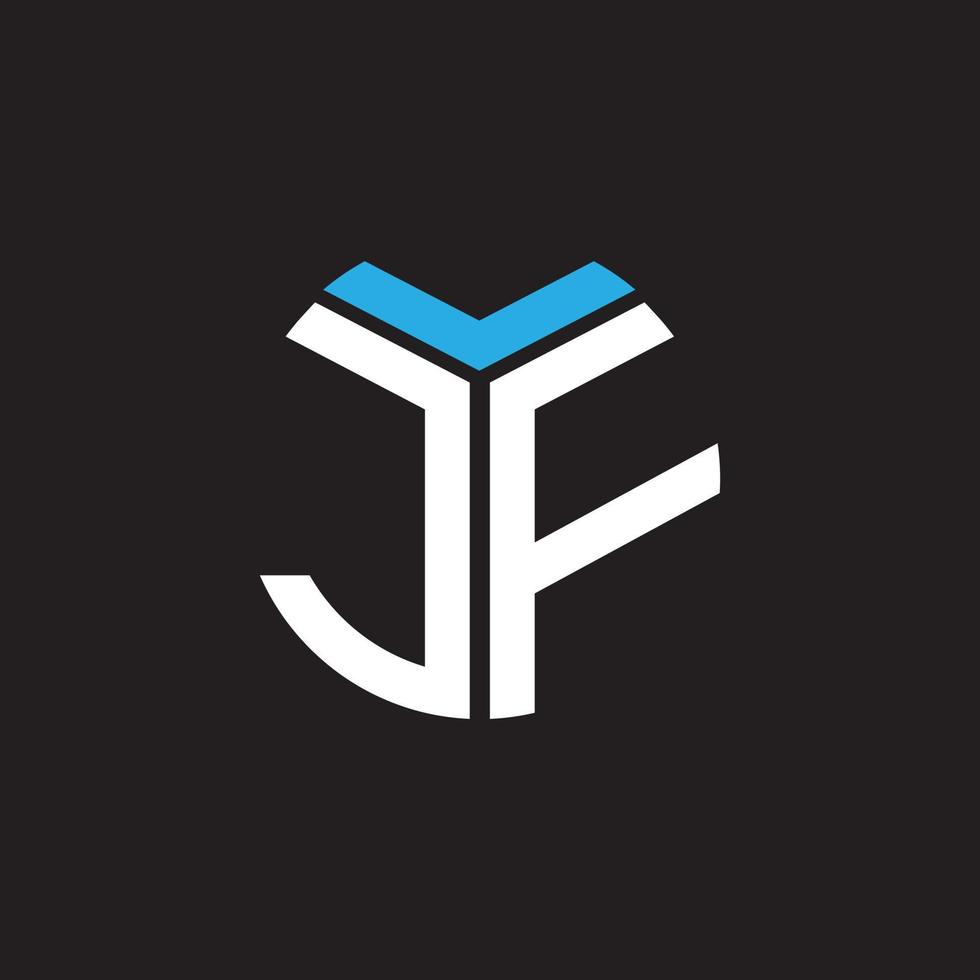 JF letter logo design on black background. JF creative initials letter ... JF letter logo design on black background. JF creative initials letter ...