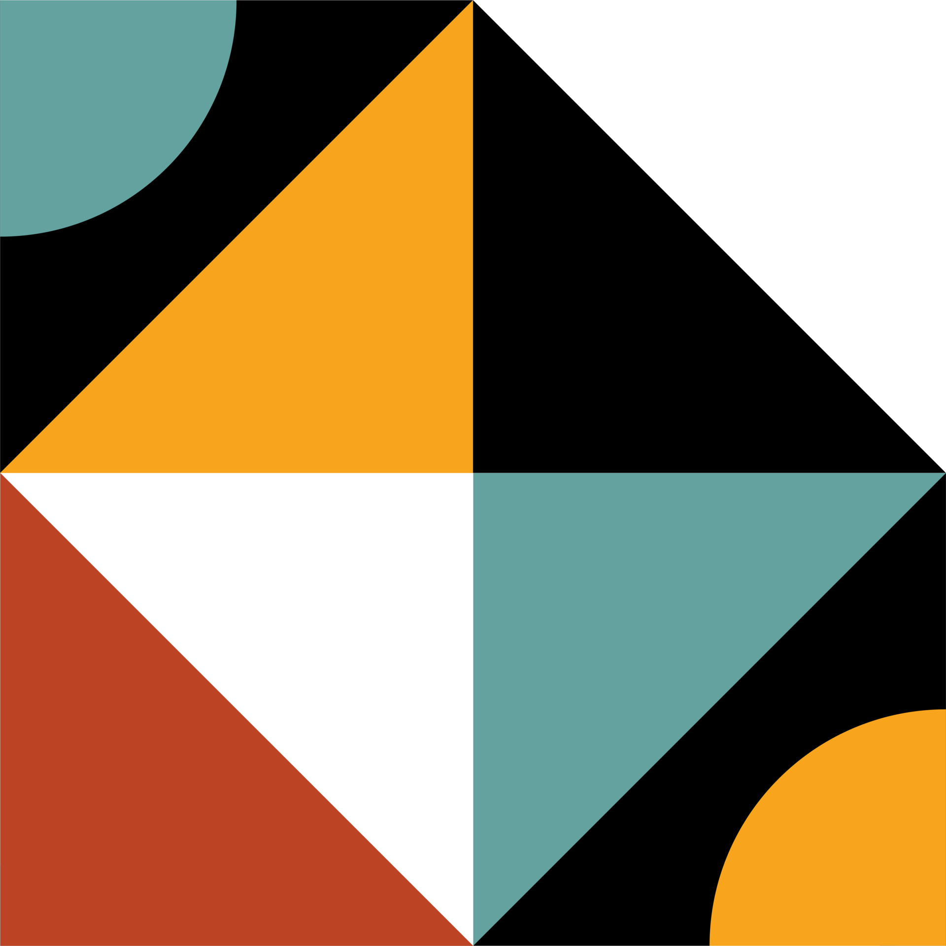 Trendy Geometric Square With Abstract Patterns In Multiple Colors And Shapes Creative