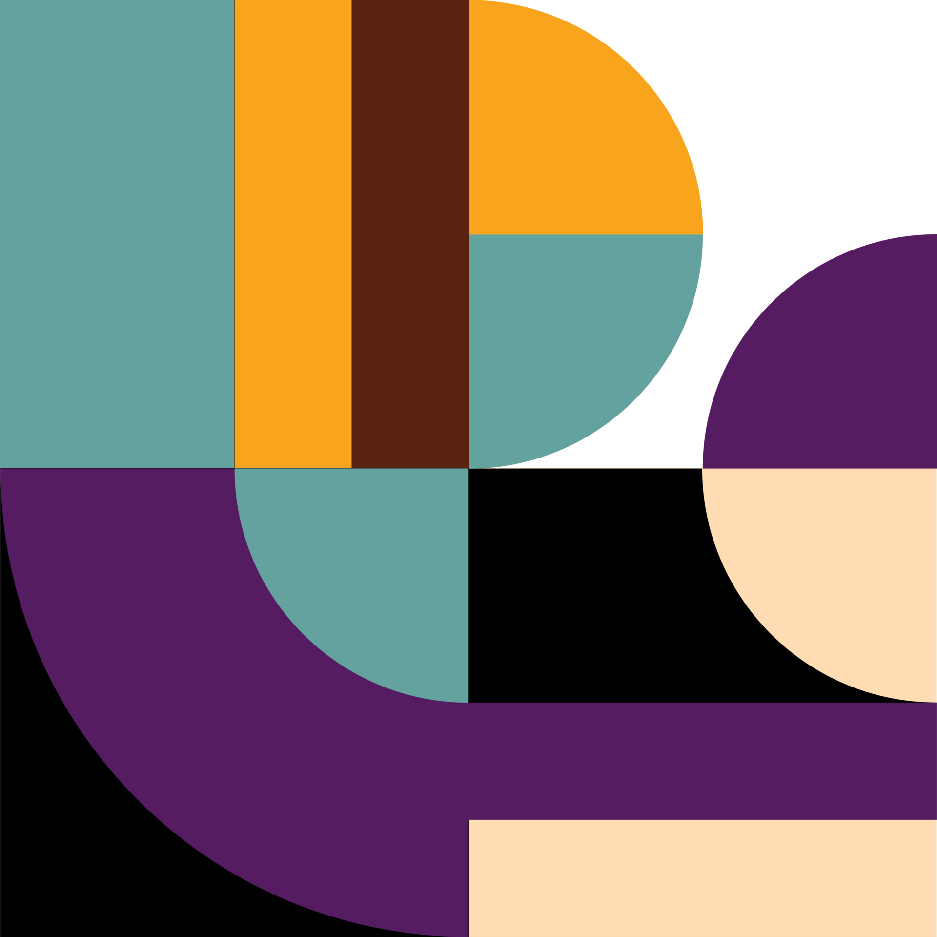 Free Trendy Geometric Square With Abstract Patterns In Multiple Colors And Shapes Creative