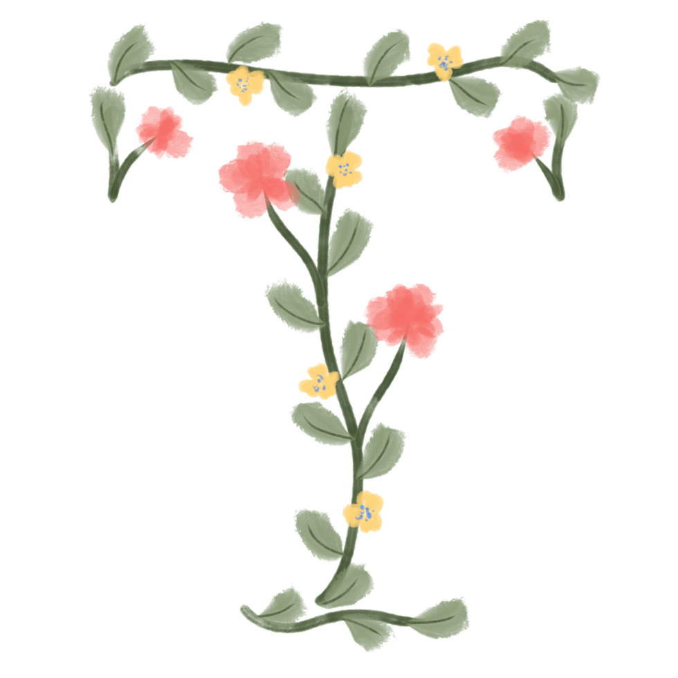 Floral B Alphabet Font Classic And Elegant Letter Fre