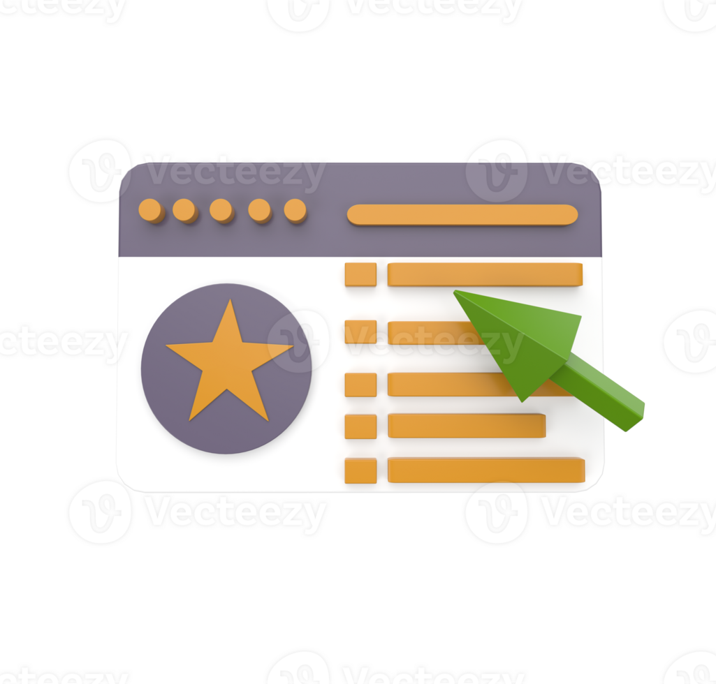 Minimal 3d Illustration Web Ui Ux Design Web Development Concept Web Design Cursor 12899801 Png