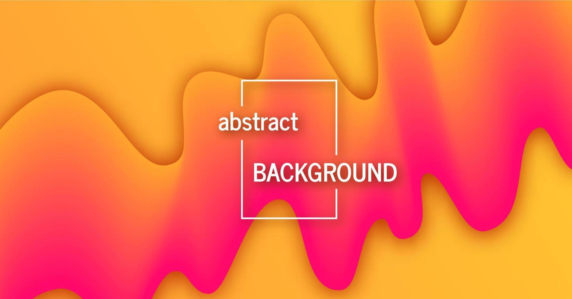Trendy Geometric Background With Abstract Wave Liquid Shape Beautiful