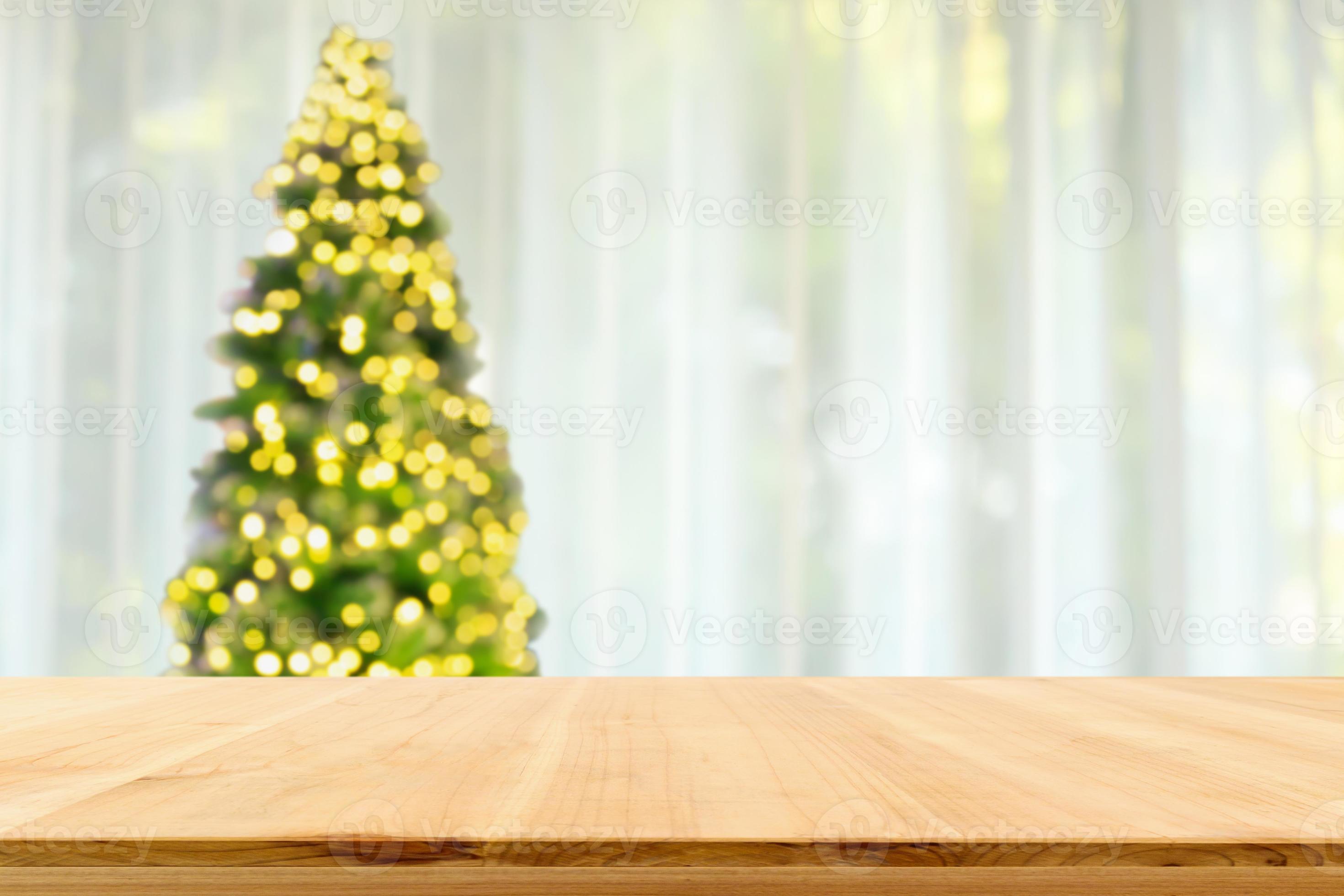 Blurred Christmas Tree