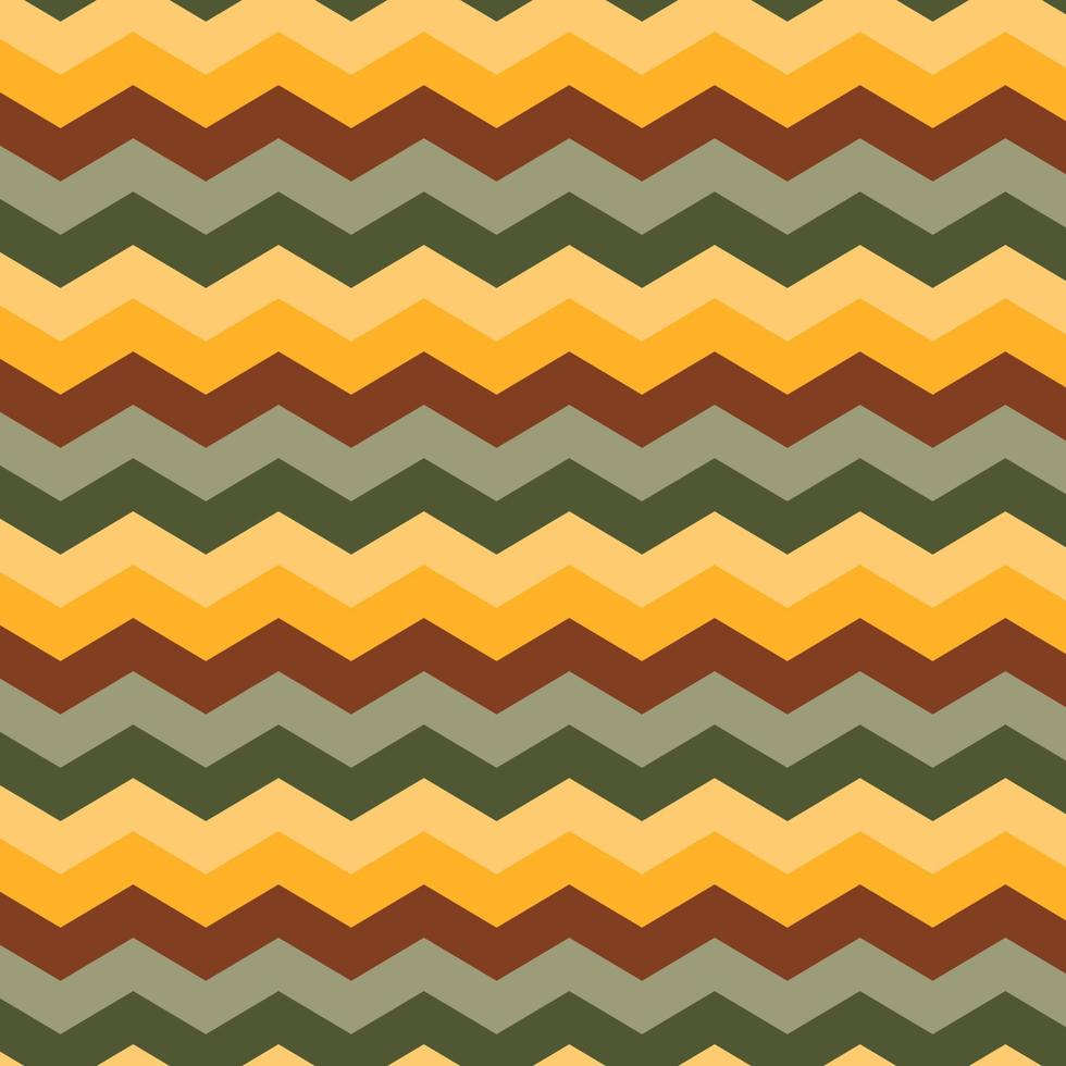 Zig Zag Lines Seamless colorful Halloween Pattern background vector ...