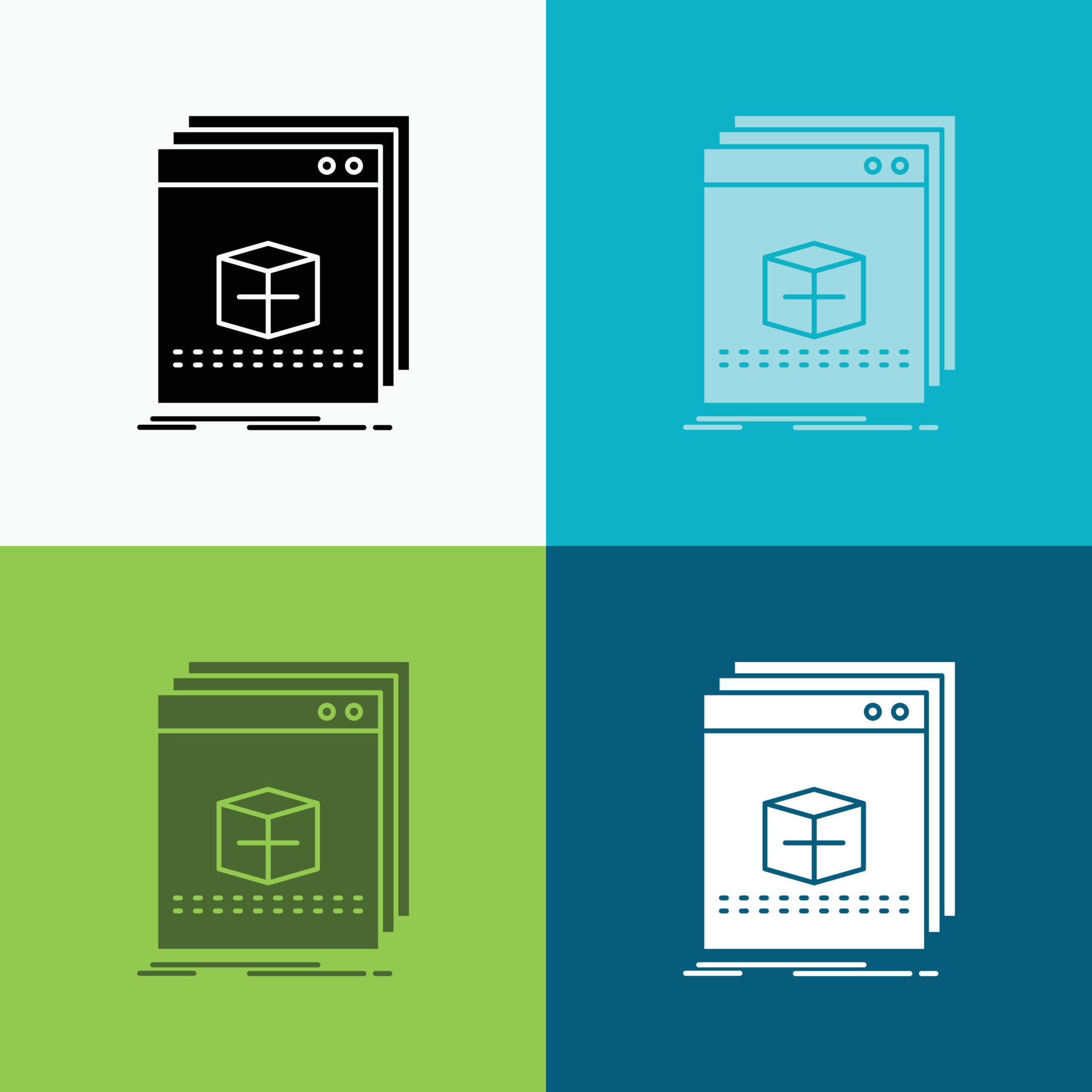 Software App Application File Program Icon Over Various Background