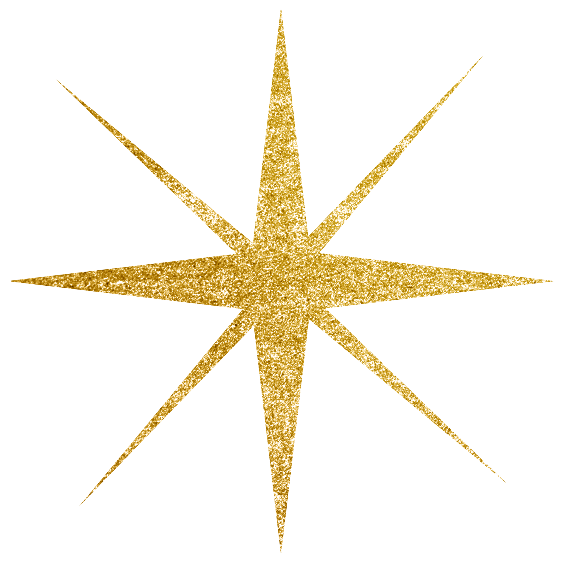 Shiny glitter star. Celestial element. Transparent PNG Clipart 12914630 PNG