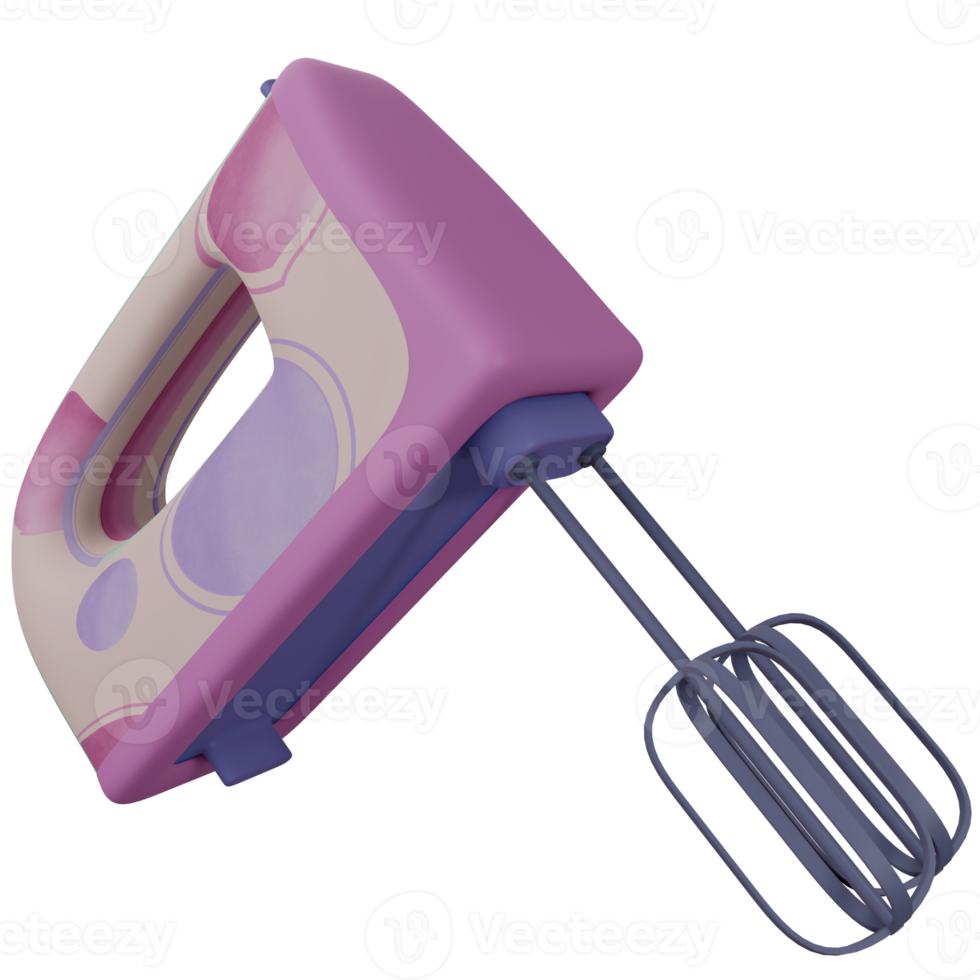 3d Hand Mixer Isolated Object With High Quality Render 12916327 Png