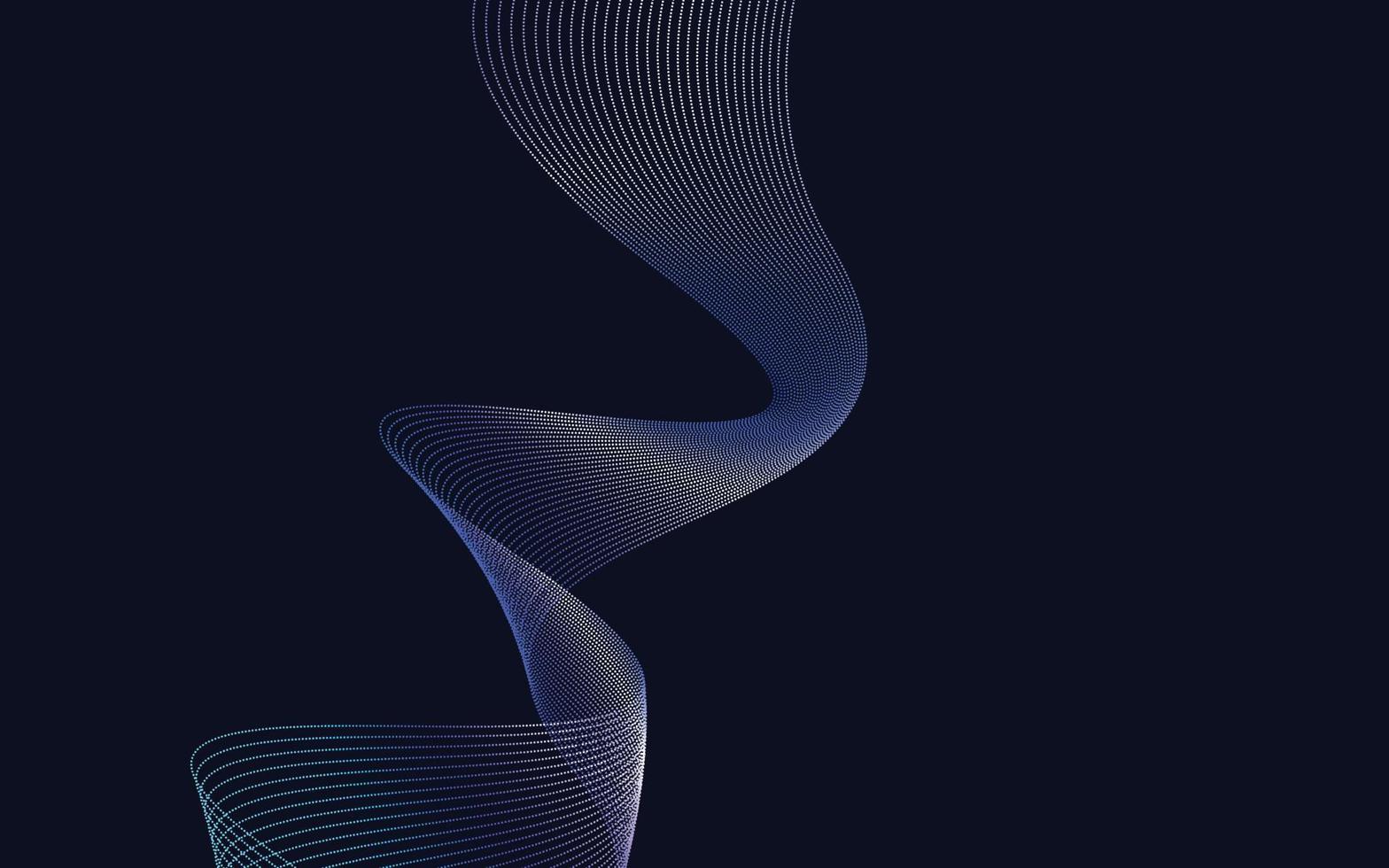 Abstract Blue Gradient Wavy Lines Background 12918554 Vector Art At