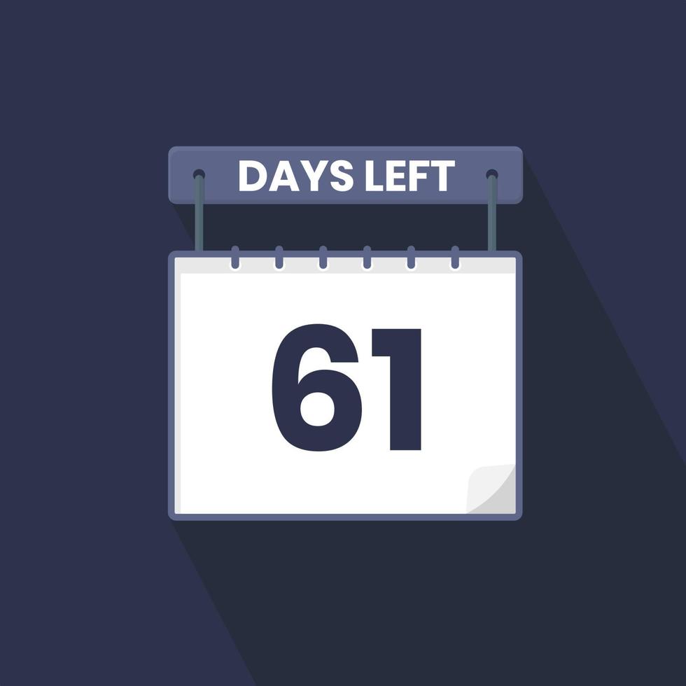 61 Days Left Countdown For Sales Promotion 61 Days Left To Go 61-days-left-countdown-for-sales-promotion-61-days-left-to-go