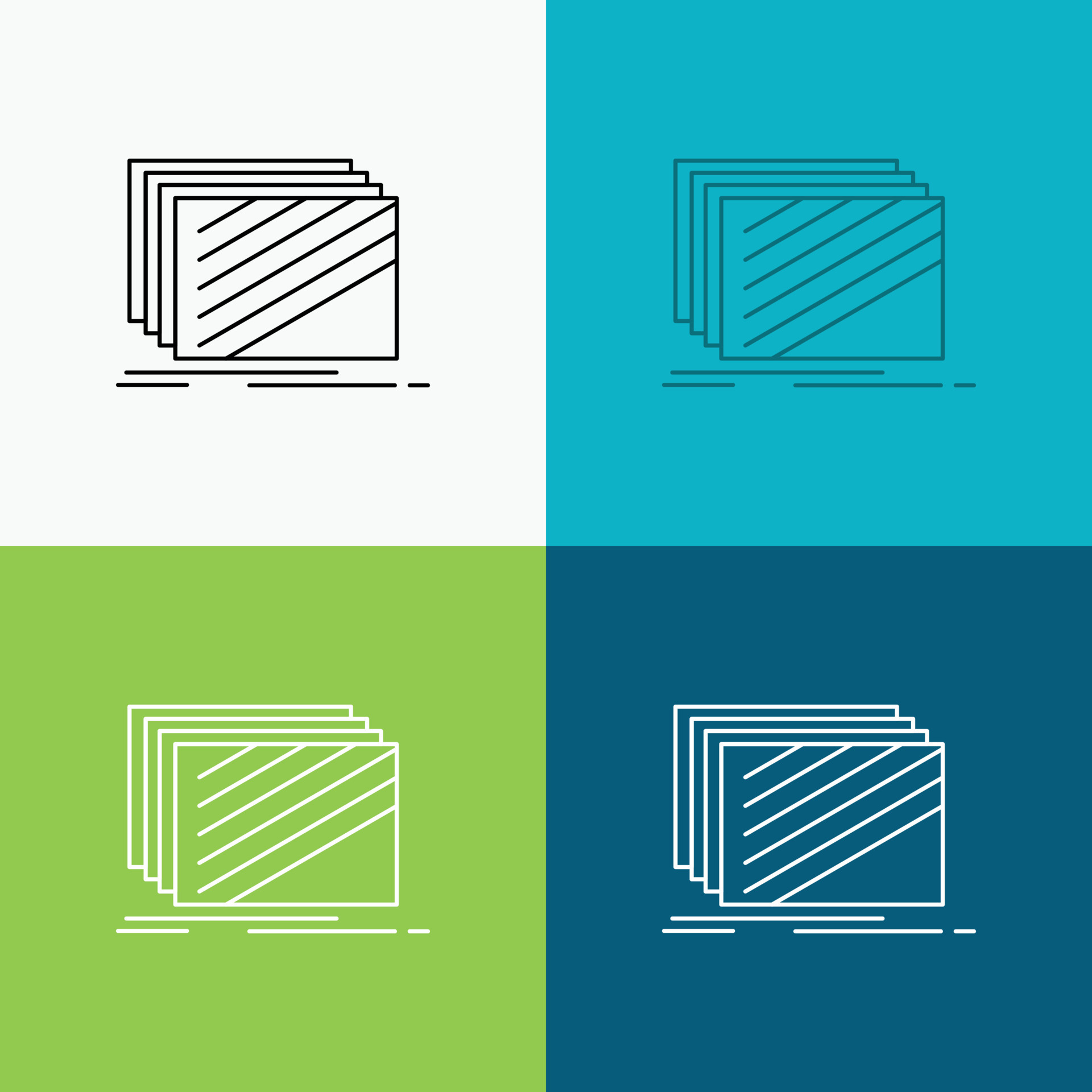 Design Layer Layout Texture Textures Icon Over Various Background Line Style Design