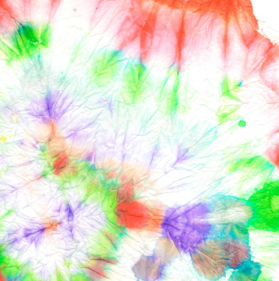 Yellow Spiral Tie Dye. Tye Hippie Fabric. Shirt 12924420 Stock Photo at ...