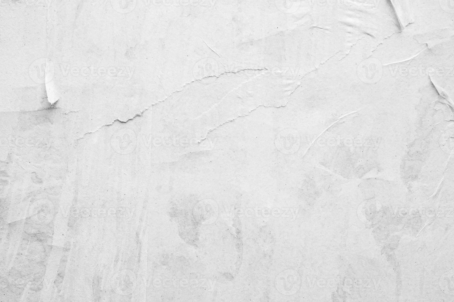 Blank White Crumpled And Creased Paper Poster Texture Background